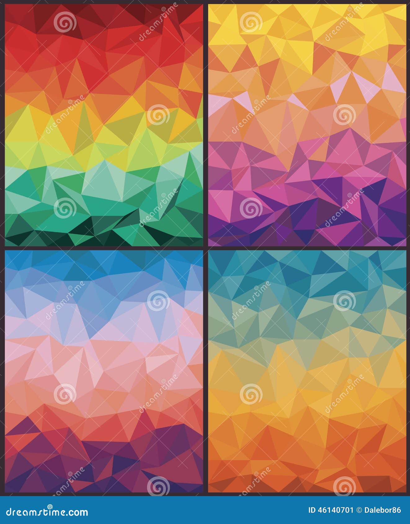 Triangles Colors Stock Illustrations – 35,757 Triangles Colors Stock ...