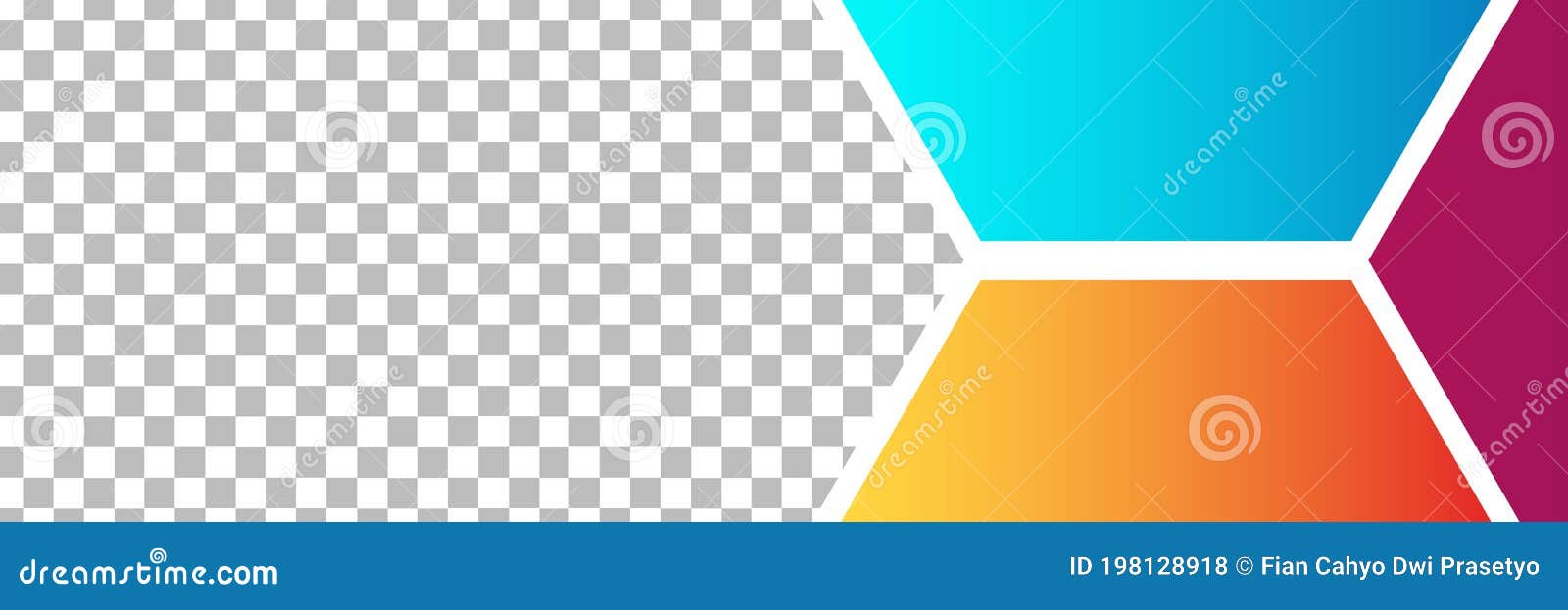 Set Banner Background Template with Modern Shape Free Vector Art Stock ...