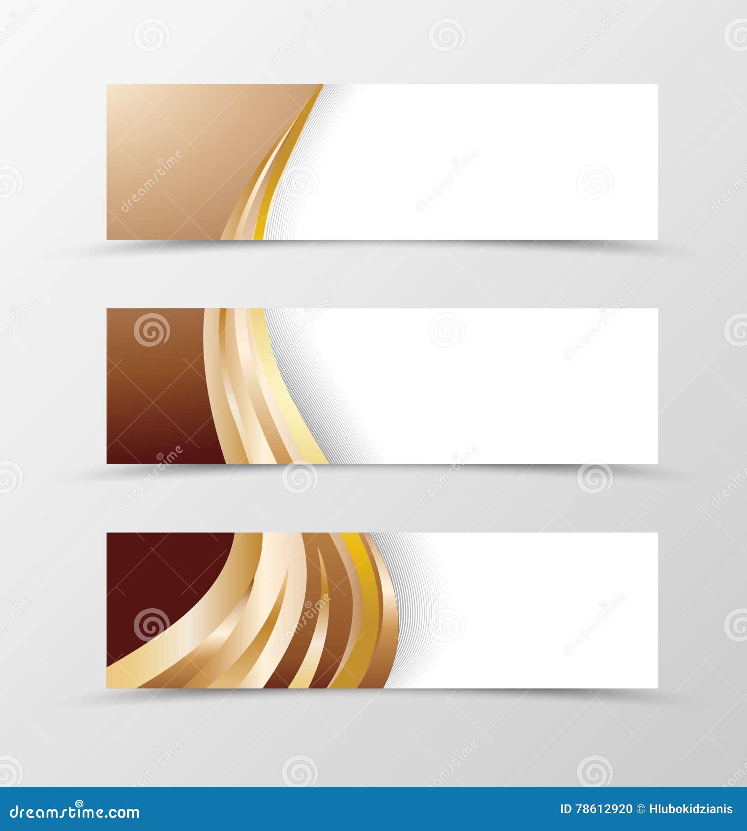 Set of banner design. stock vector. Illustration of flowing - 78612920