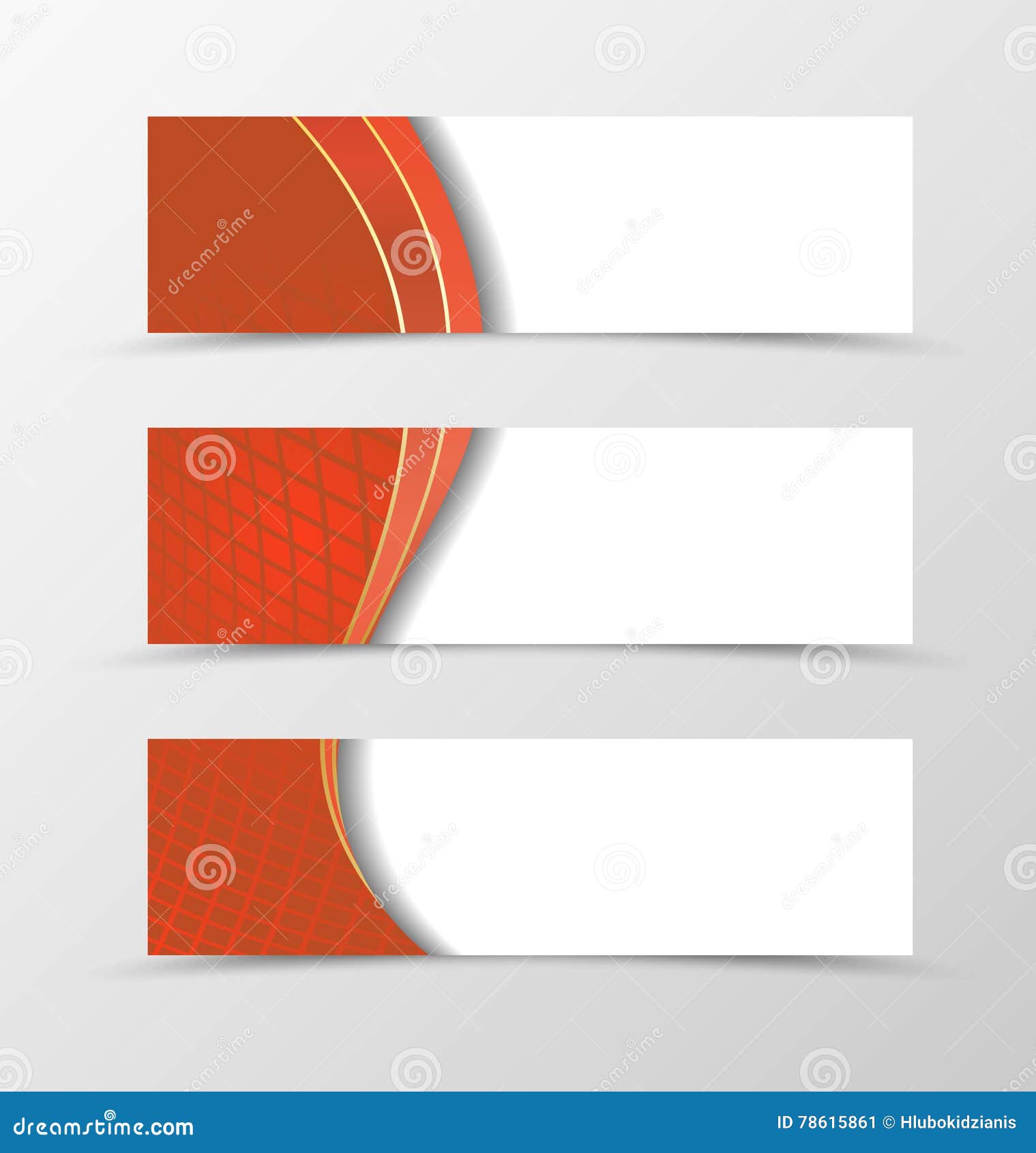 Set of banner grid design stock illustration. Illustration of card ...