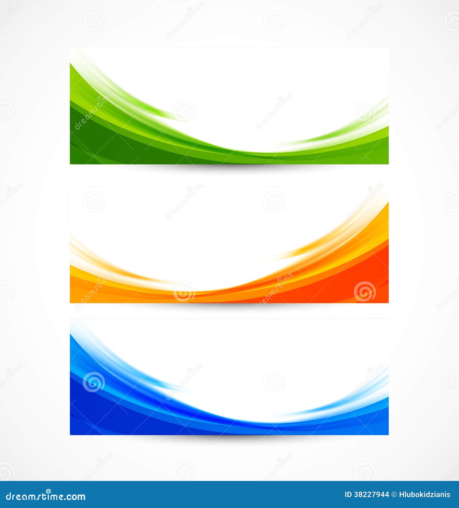 Set of banners stock vector. Illustration of shiny, color - 38227944