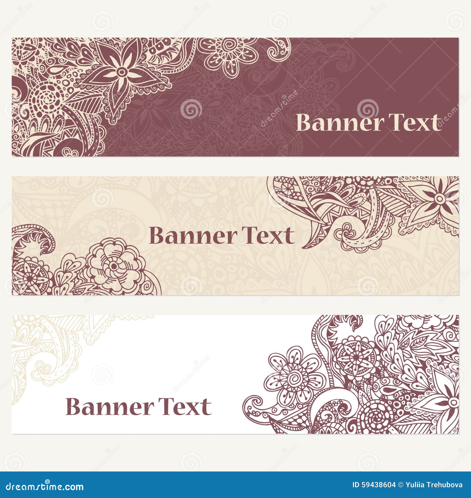 Set of Banners for Business. Corporate Identity Vector Template with ...