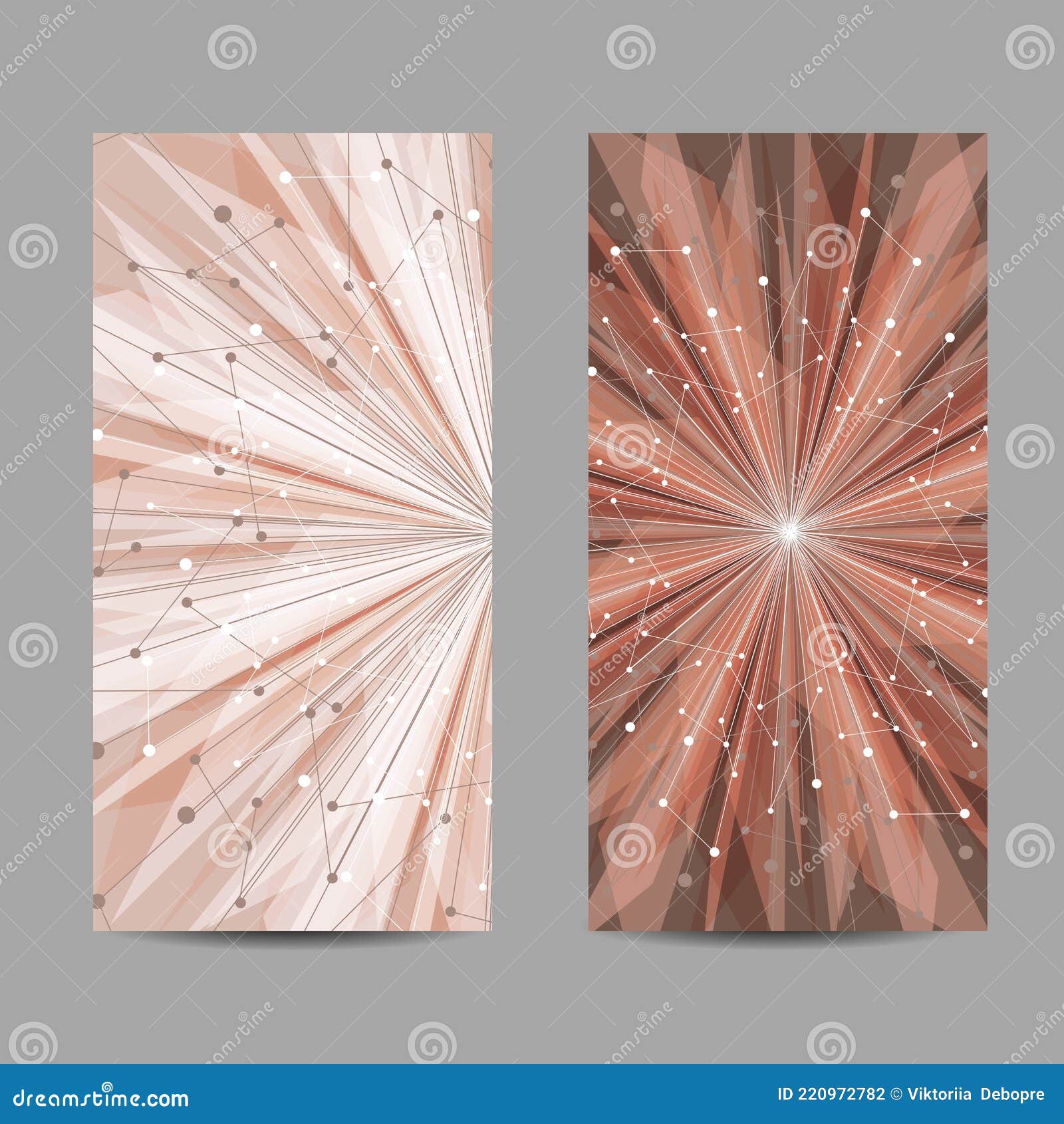 Set of Banners with the Geometric Pattern Stock Vector - Illustration ...