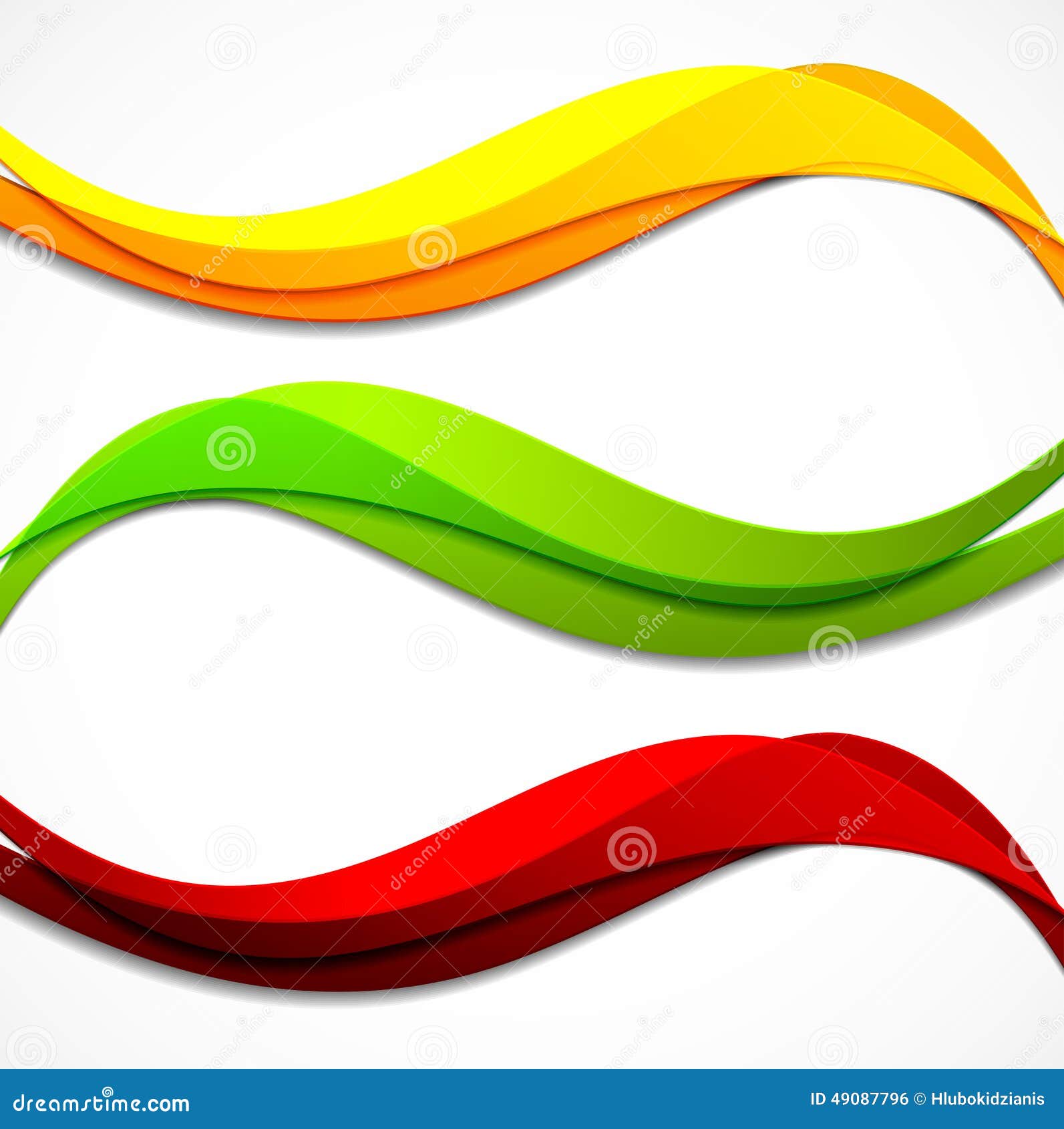 Set of banners stock vector. Illustration of motion, wave - 49087796