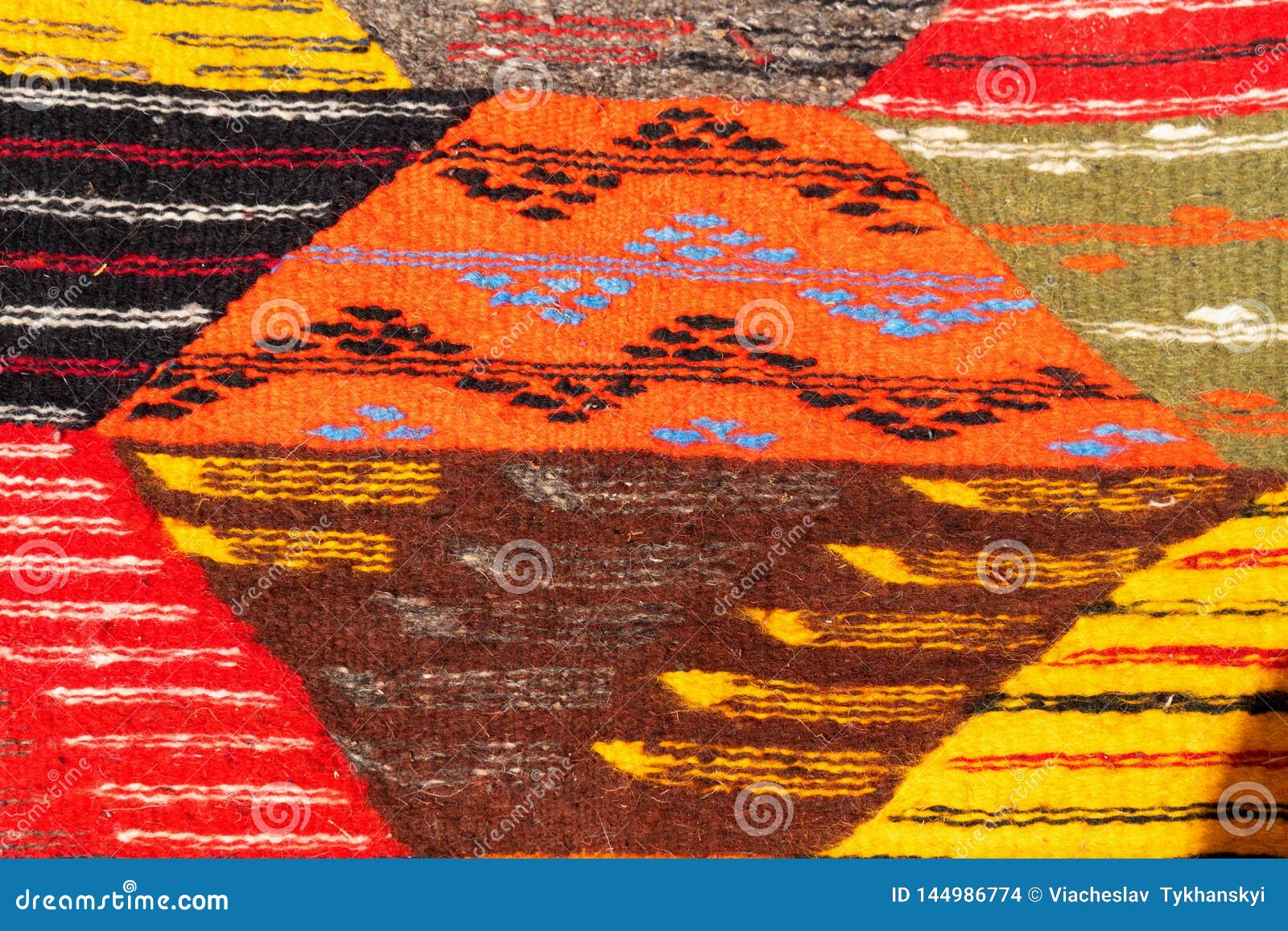 Set of Banners with Textures of Berber Traditional Wool Carpet with ...