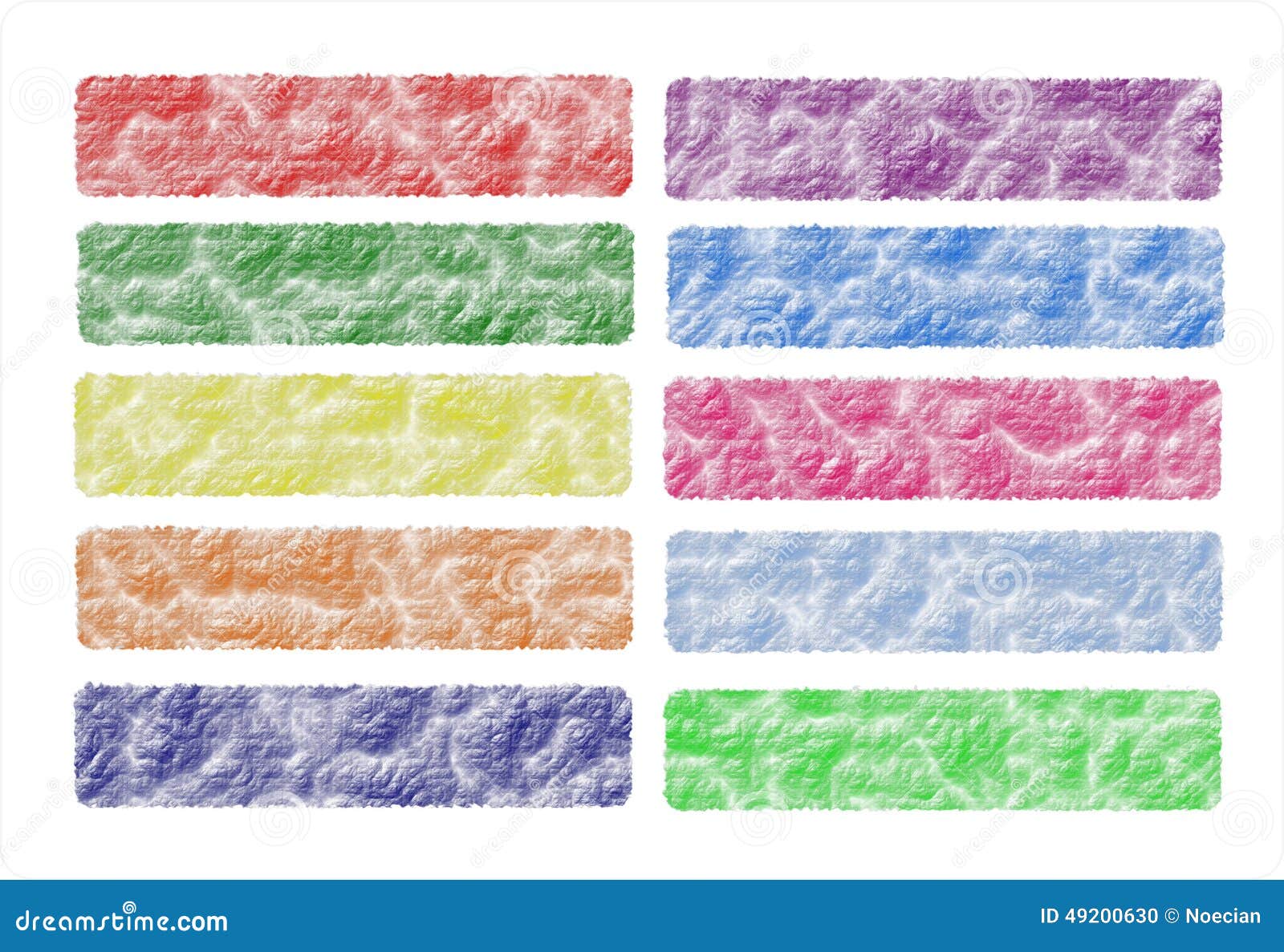 Set Banners Web or Web Header, Colorful, Original Stock Illustration ...