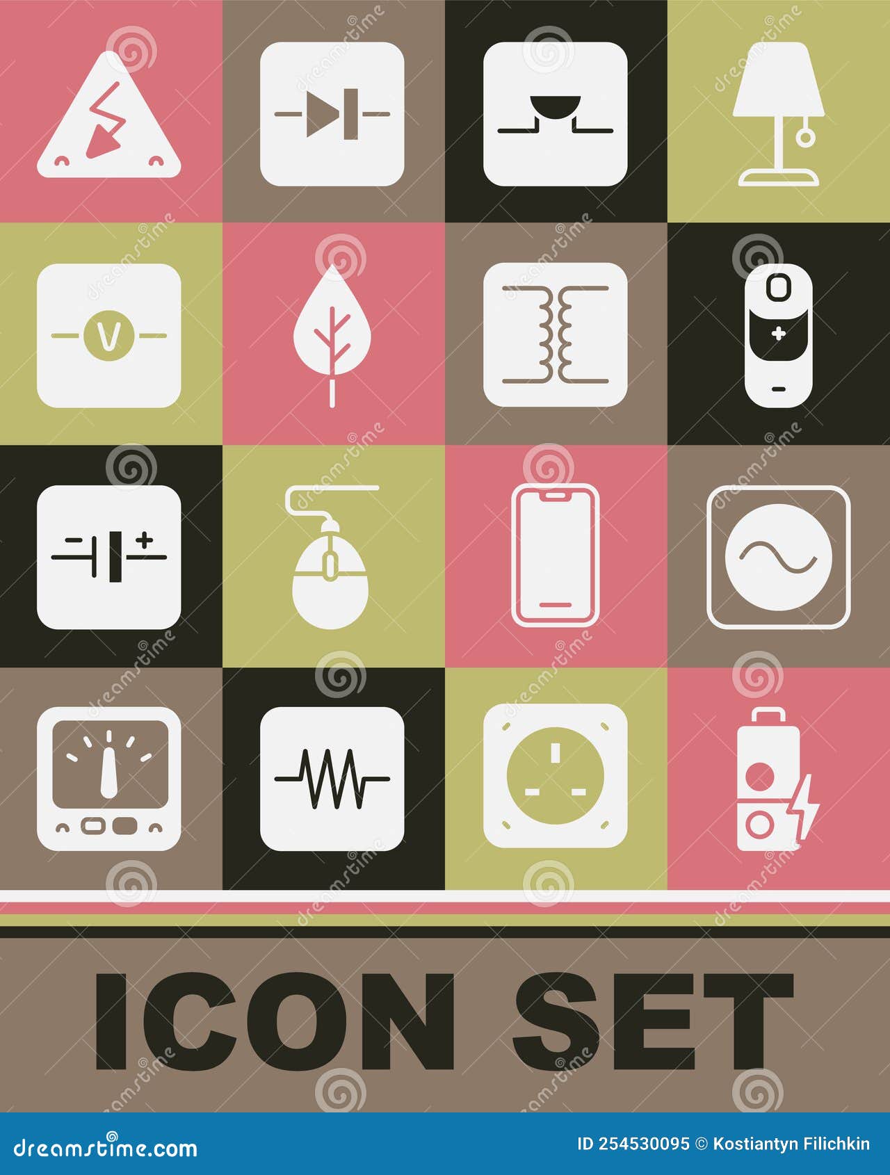 Set Battery Charge, AC Voltage Source, Buzzer in Electronic Circuit ...