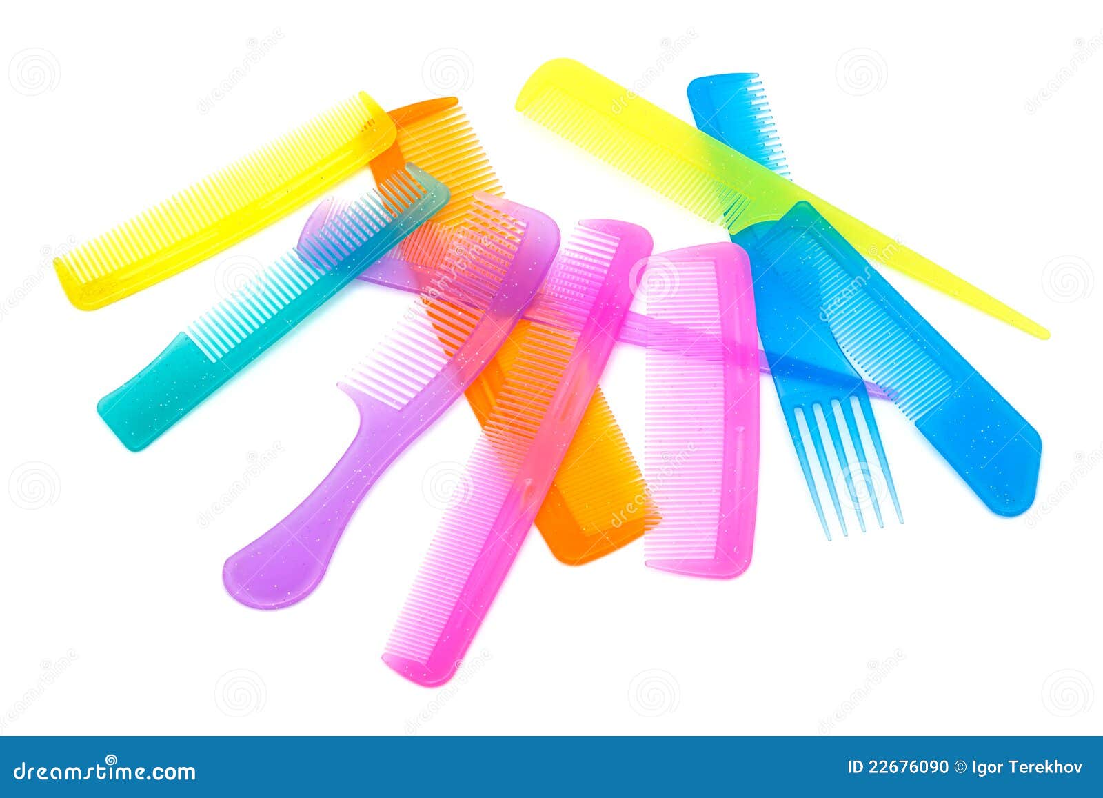 Set of beautiful comb stock photo. Image of clean, accessory - 22676090