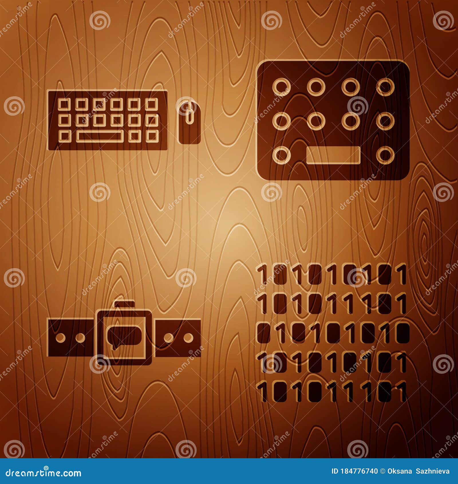 Set Binary Code, Keyboard and Mouse, Smartwatch and Pills in Blister ... Set Binary Code, Keyboard and Mouse, Smartwatch and Pills in Blister ...