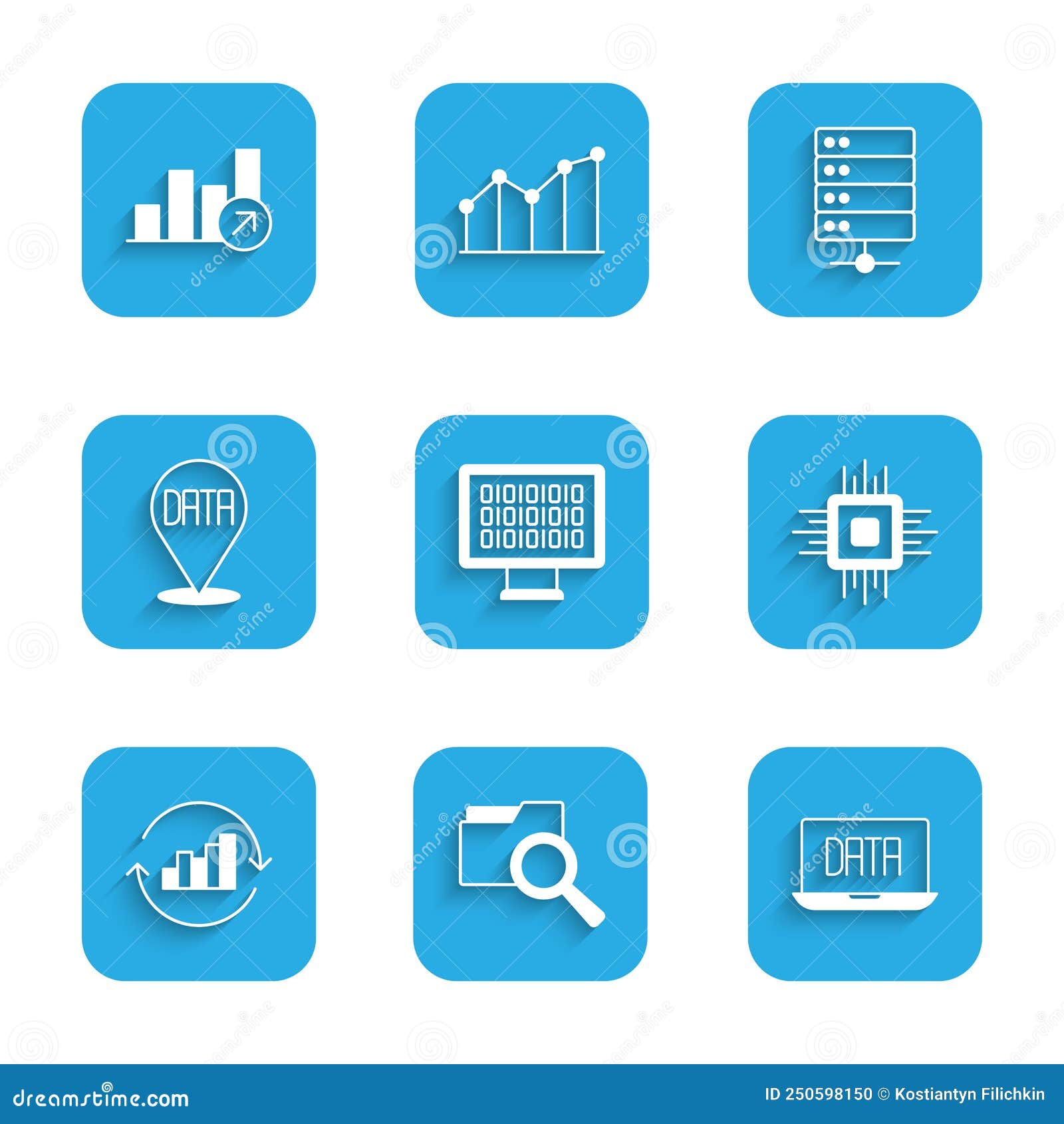 Set Binary Code, Search with Folder, Data Analysis, Processor CPU, Pie ... Set Binary Code, Search with Folder, Data Analysis, Processor CPU, Pie ...