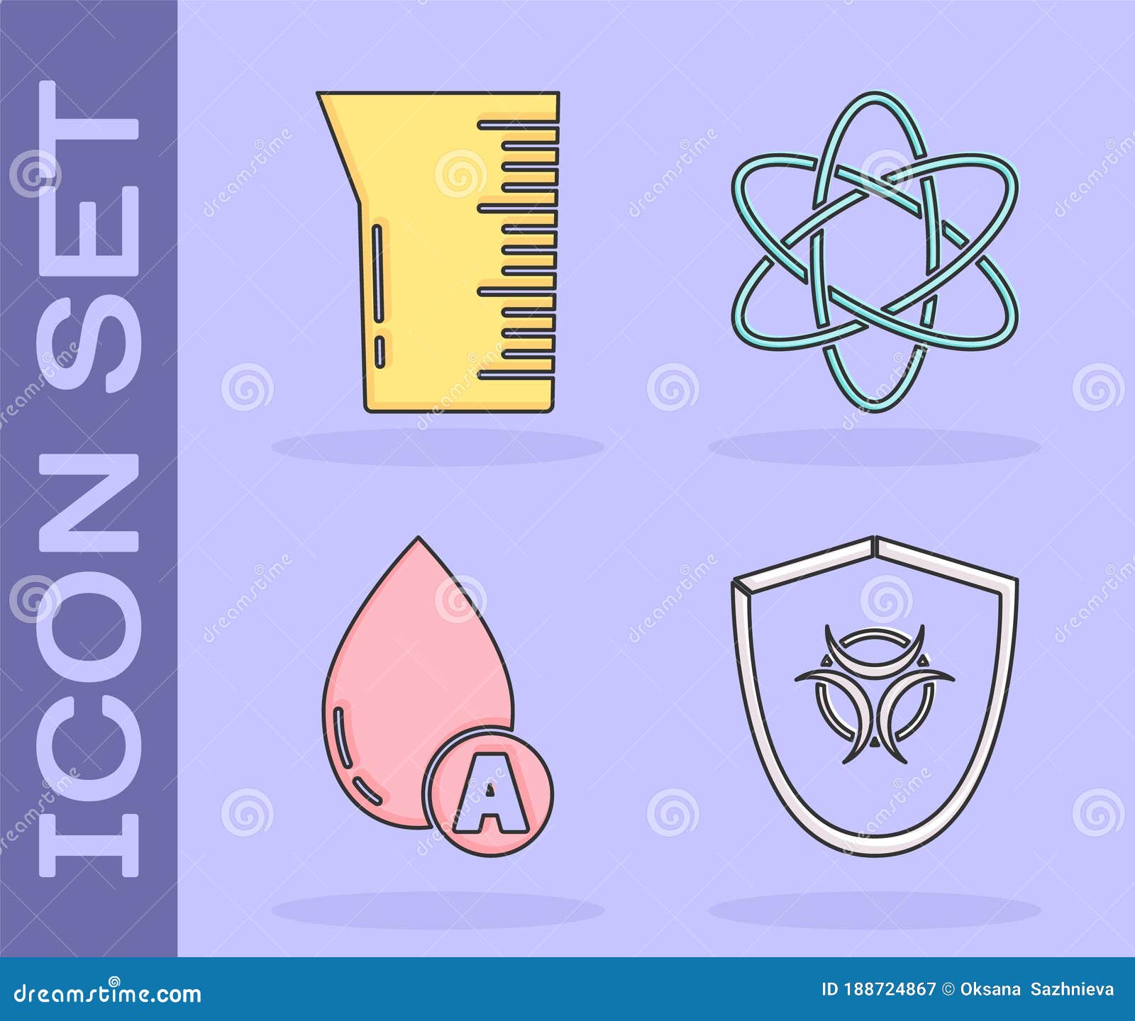 Beaker With Water Vector Illustration | CartoonDealer.com #4699102