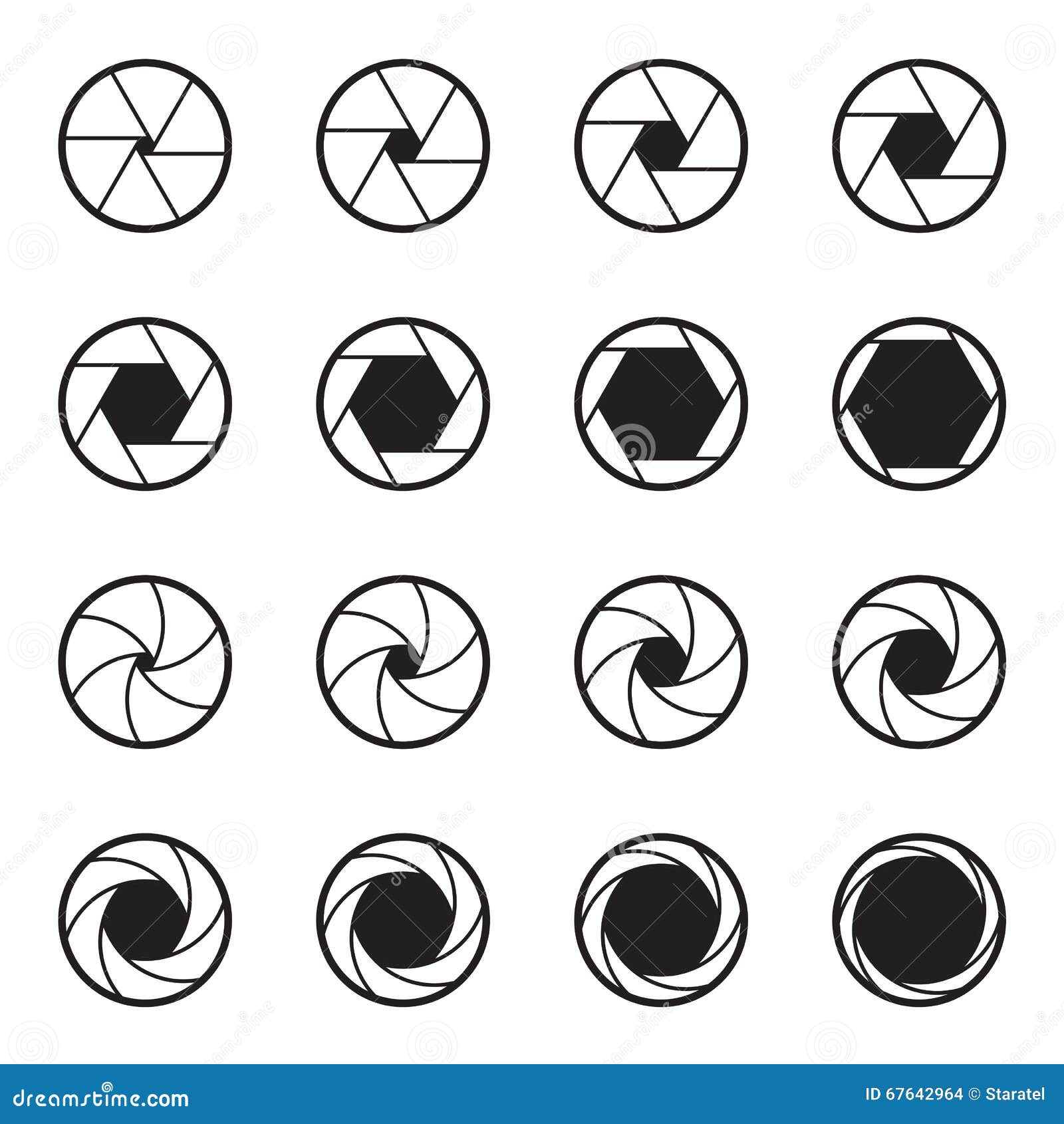 Camera Aperture Vector