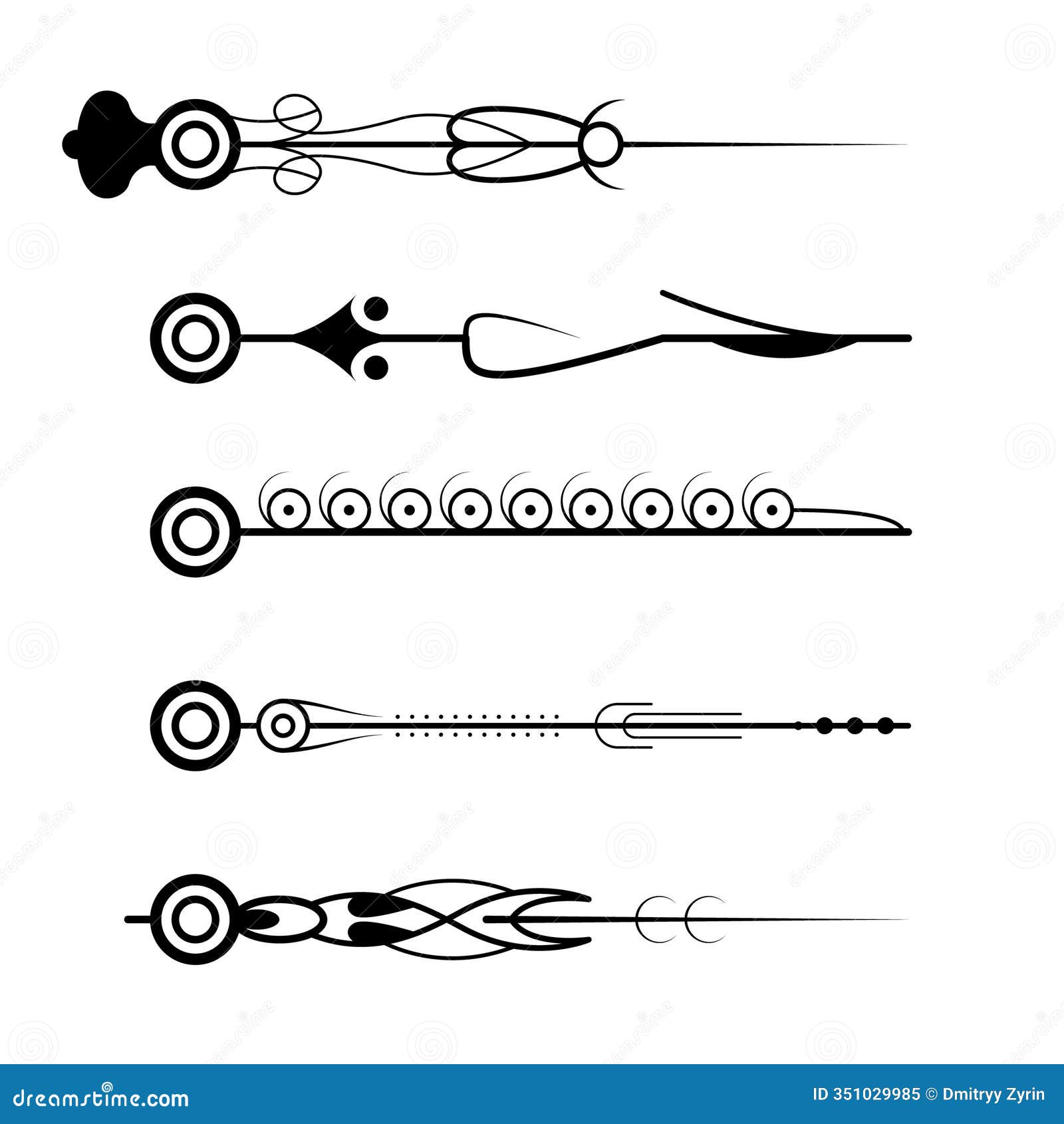 Set Black Clock Hands Time Hour and Minute Arrows Simple Line ...