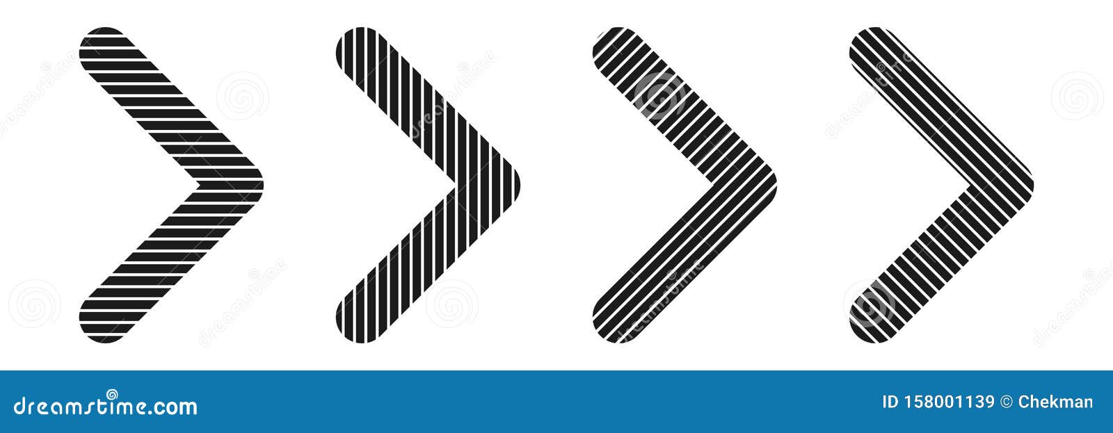 Set of Black Arrows. Vector Illustration Stock Illustration ... Set of Black Arrows. Vector Illustration Stock Illustration ...
