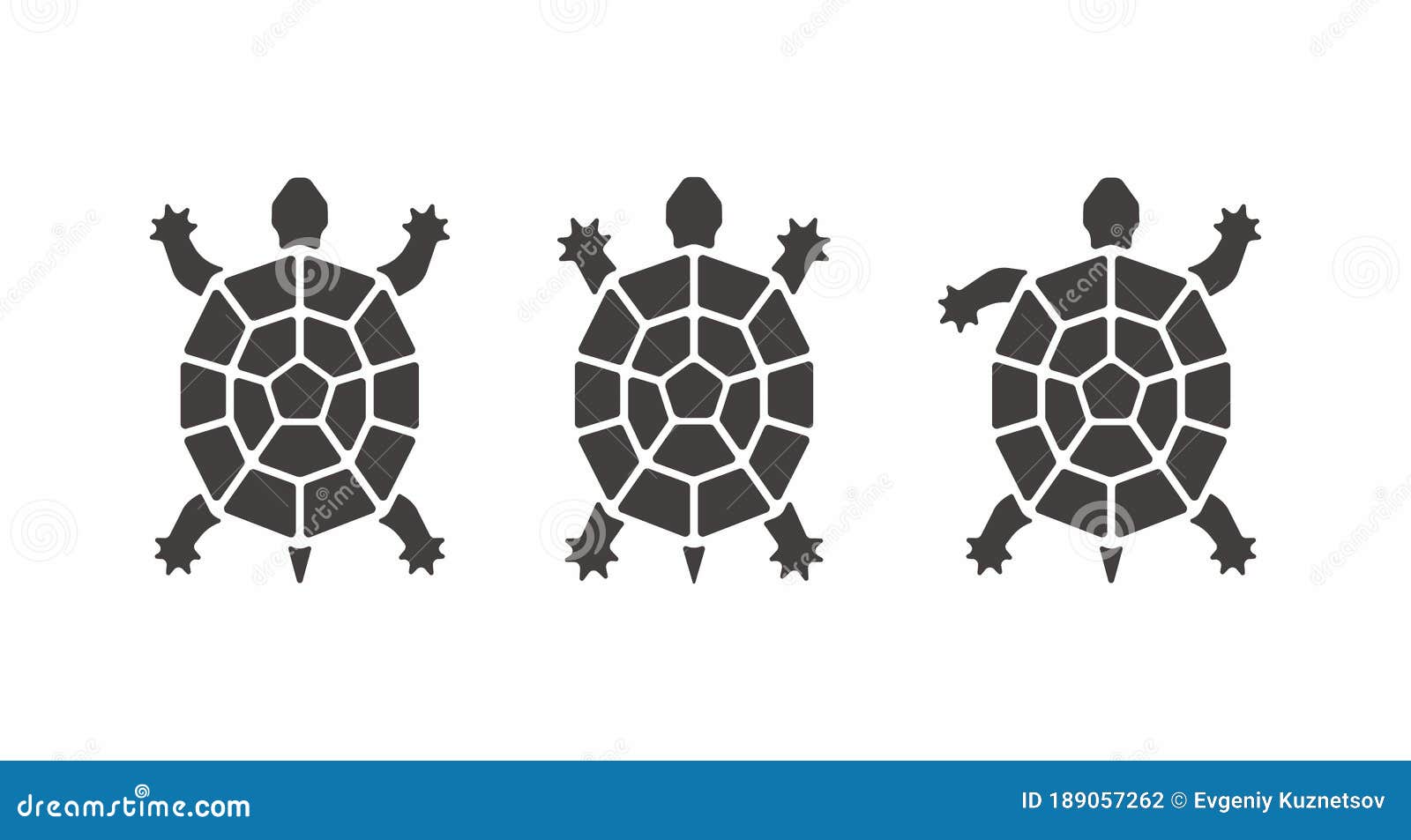 Set Of Tattoos With Turtles Vector Illustration | CartoonDealer.com ...
