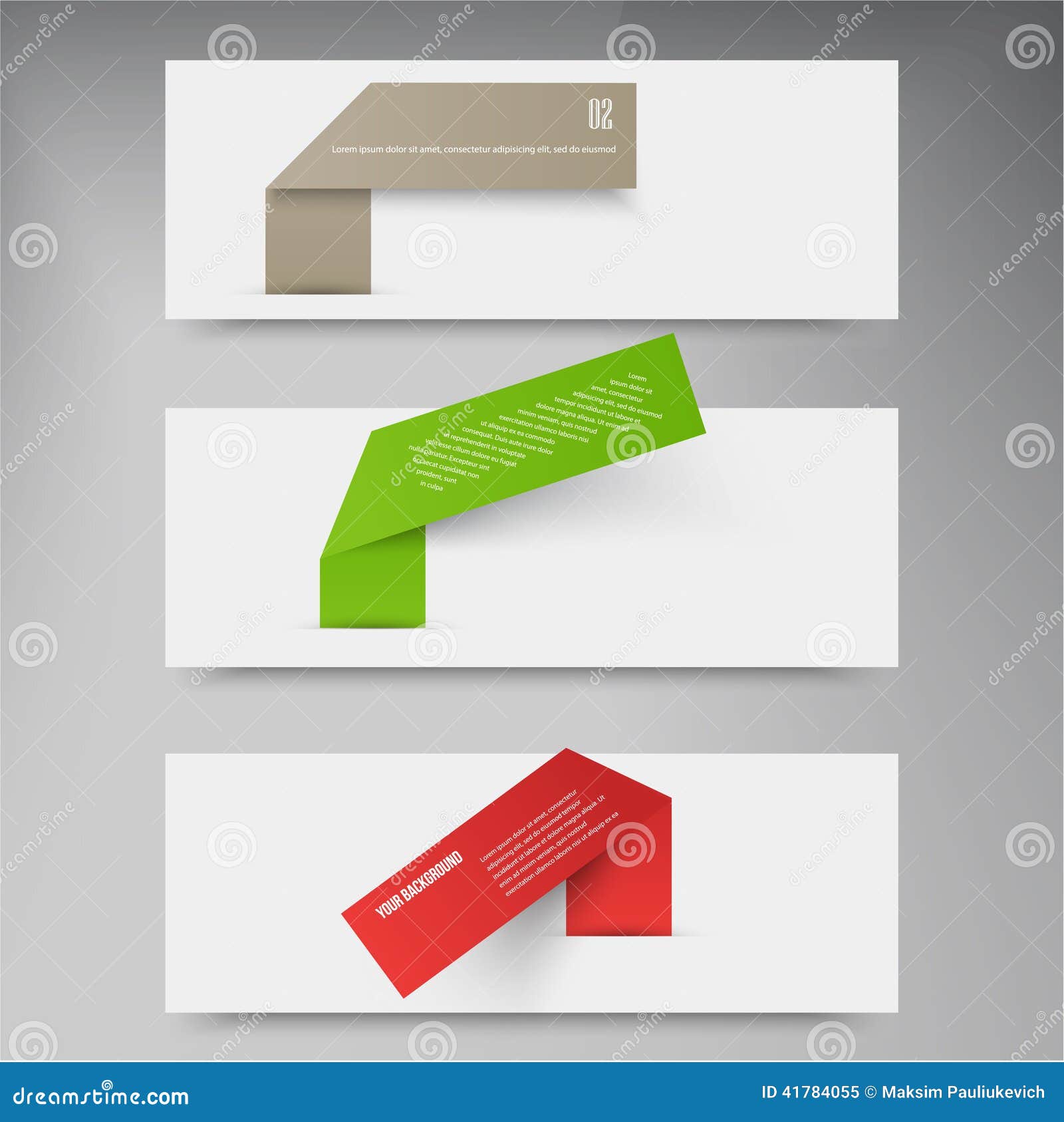 Set of Blank Rectangle Labels. Acute Corners Stock Vector ...