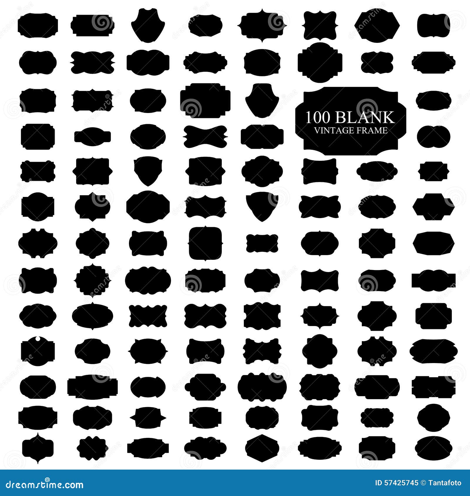 Vintage Silhouette Frame