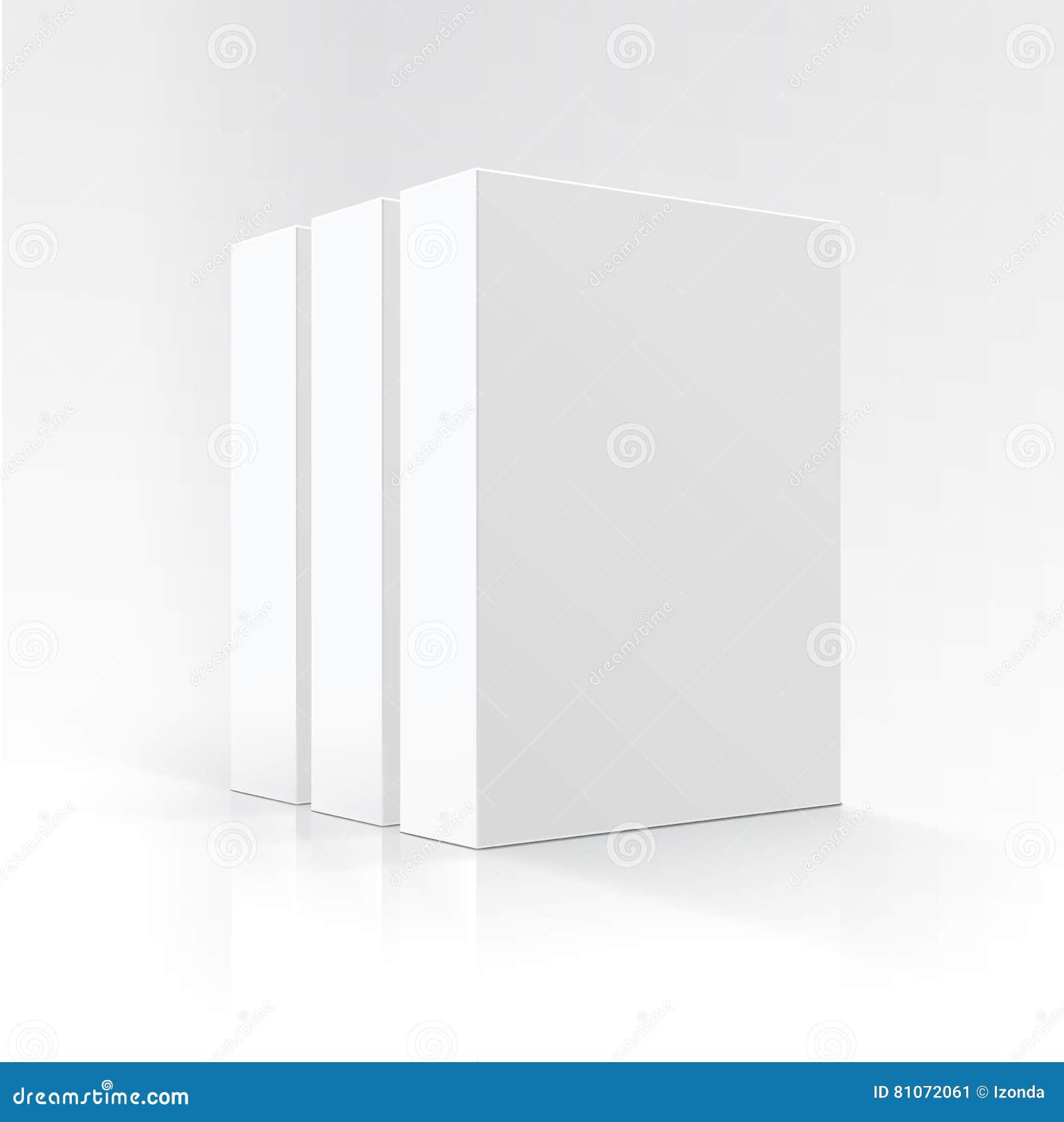 Rectangular Carton Packaging. Vector Drawing | CartoonDealer.com #254762248