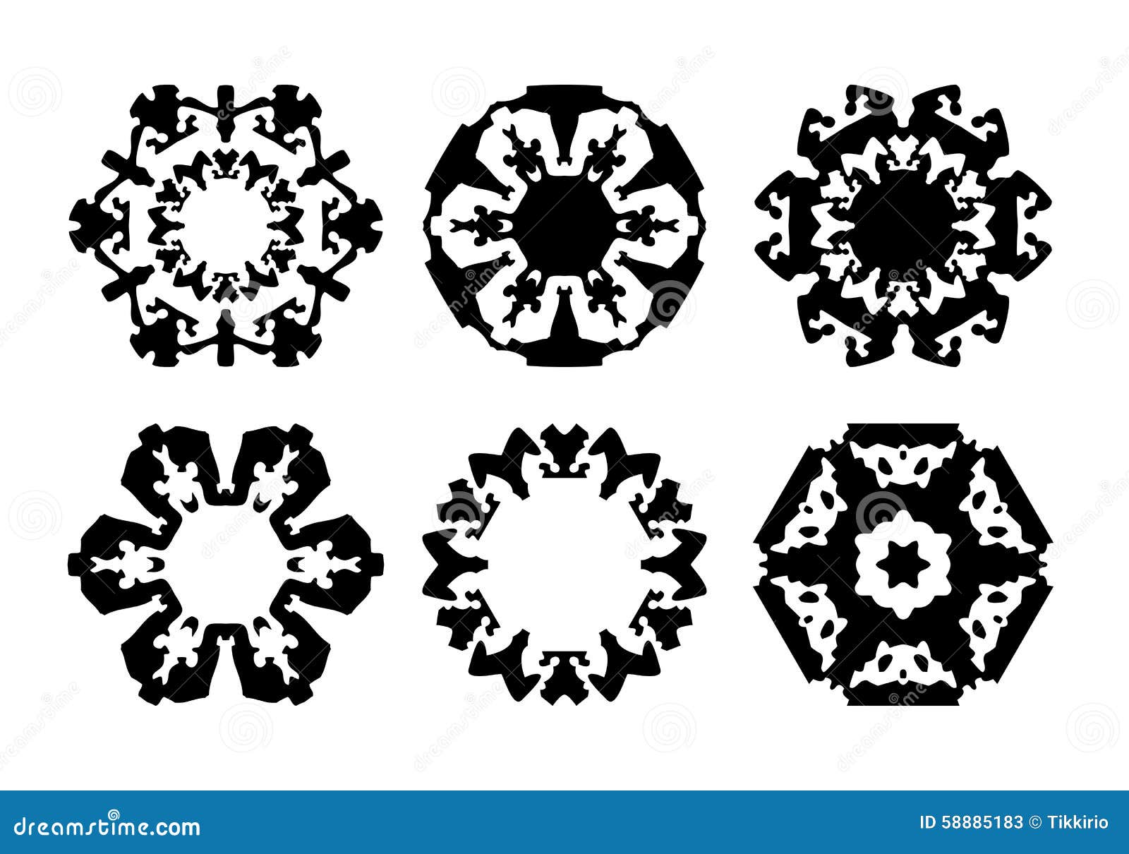 Hexagon Star Infographic Vector Illustration | CartoonDealer.com #42520580