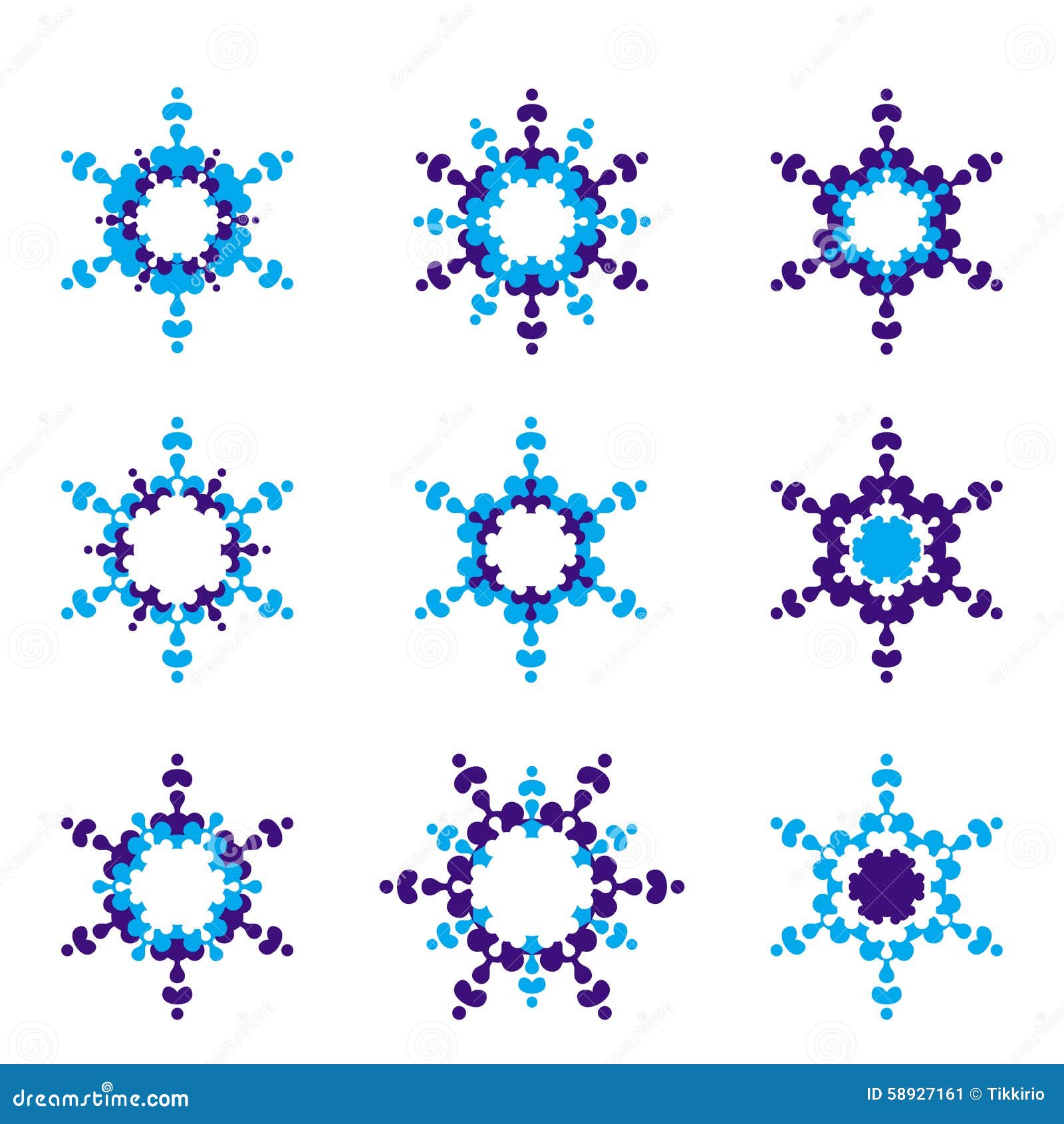 Hexagon Star Colorful Logo Design Inspiraton, Business Card Vector ...