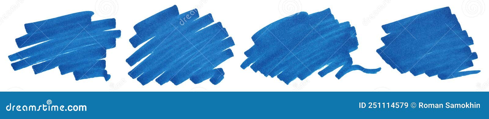Blue marker paint texture stock illustration. Illustration of element ...