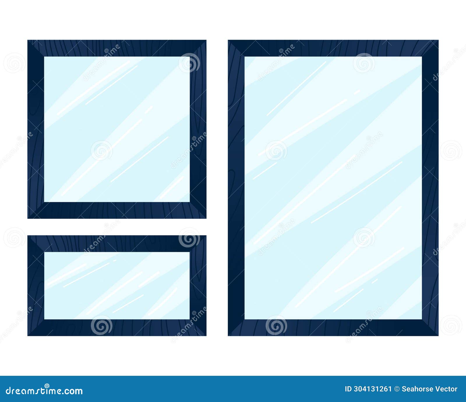 Glass Rectangular Banner With Floating Spheres. Glass Morphism Style ...