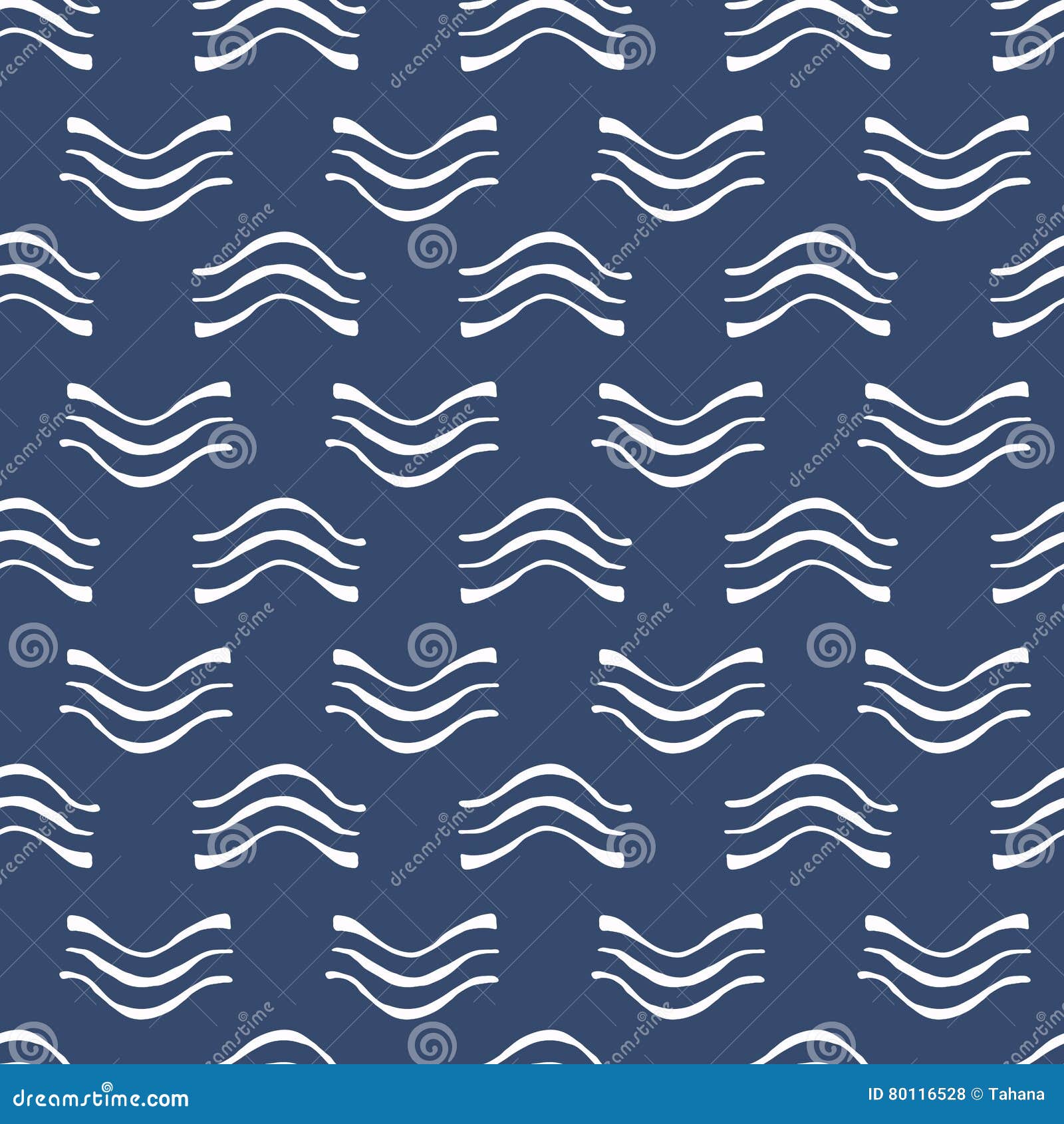 Set of Blue and White Sea Vector Seamless Pattern. Scrapbook Design ...