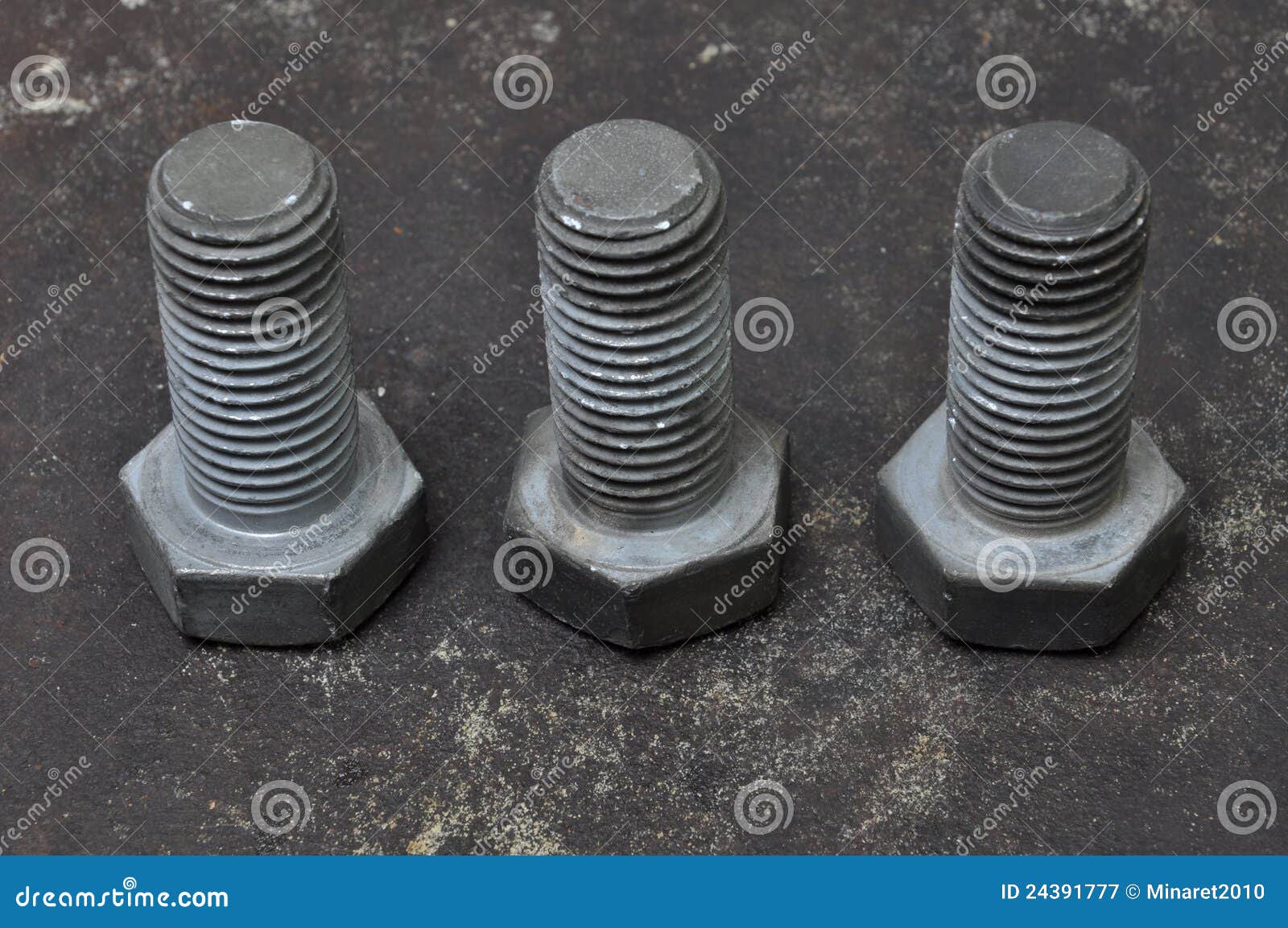Set of bolts stock image. Image of macro, repair, cooperation - 24391777