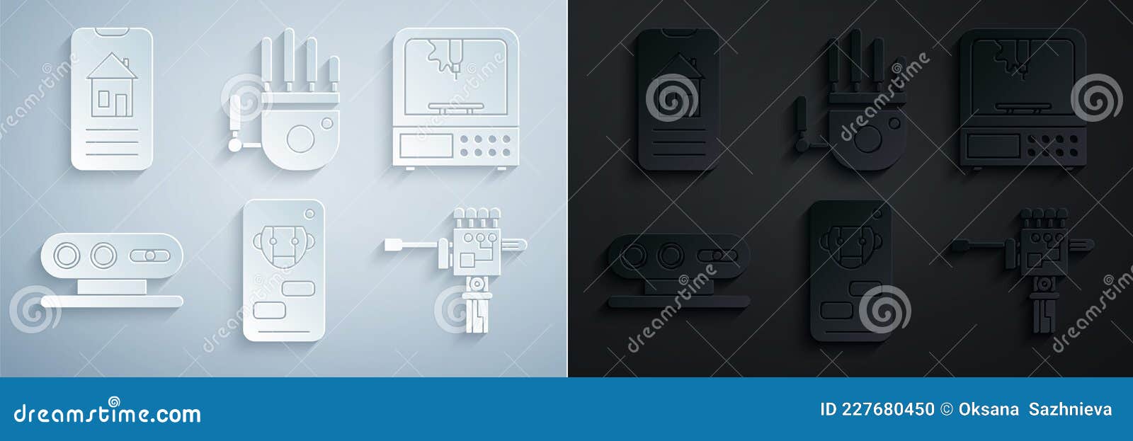 Set Bot, 3D Printer, 3d Scanning System, Mechanical Robot Hand and ... Set Bot, 3D Printer, 3d Scanning System, Mechanical Robot Hand and ...