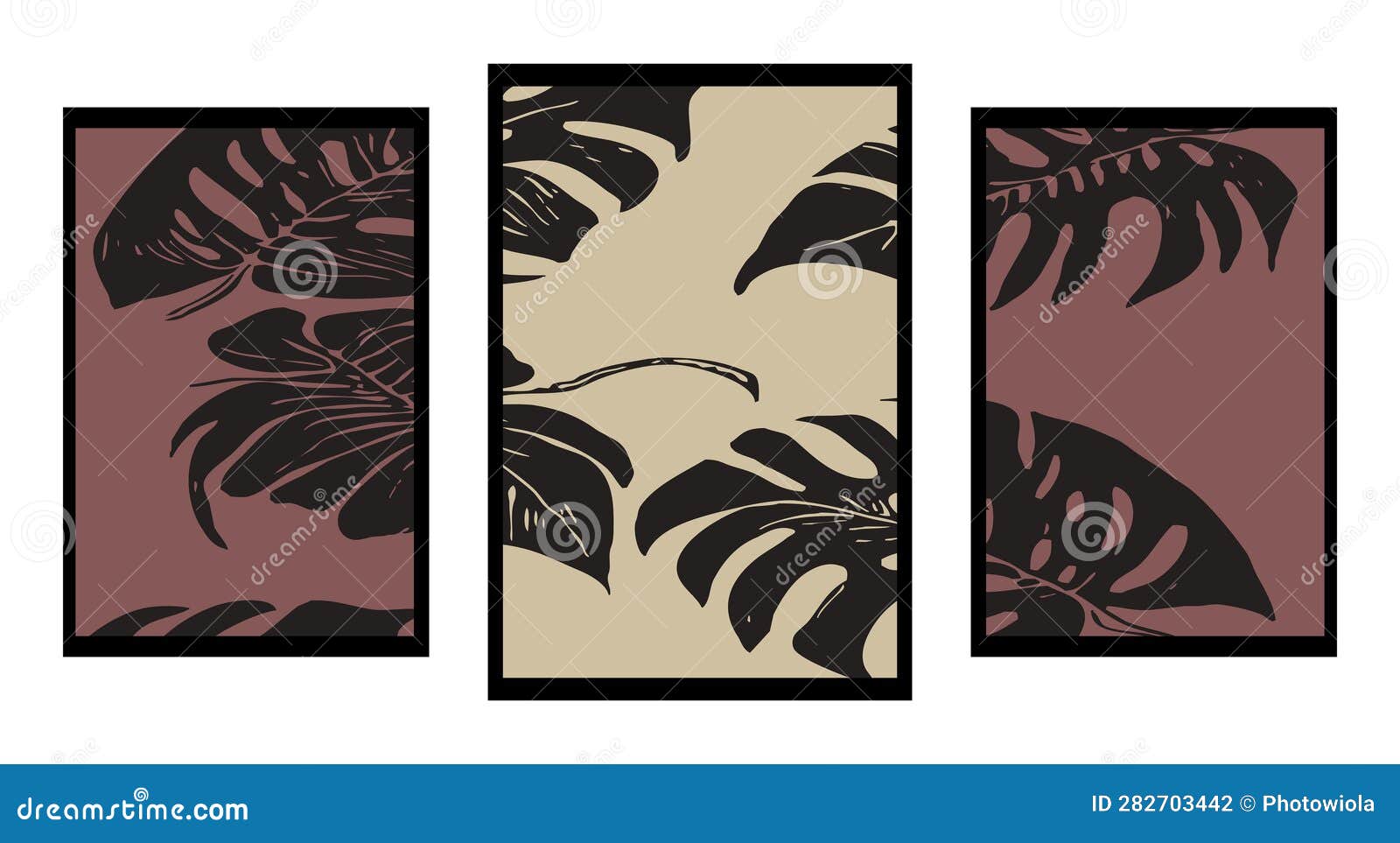 Set Of 3 Printable Illustrations | CartoonDealer.com #212618814