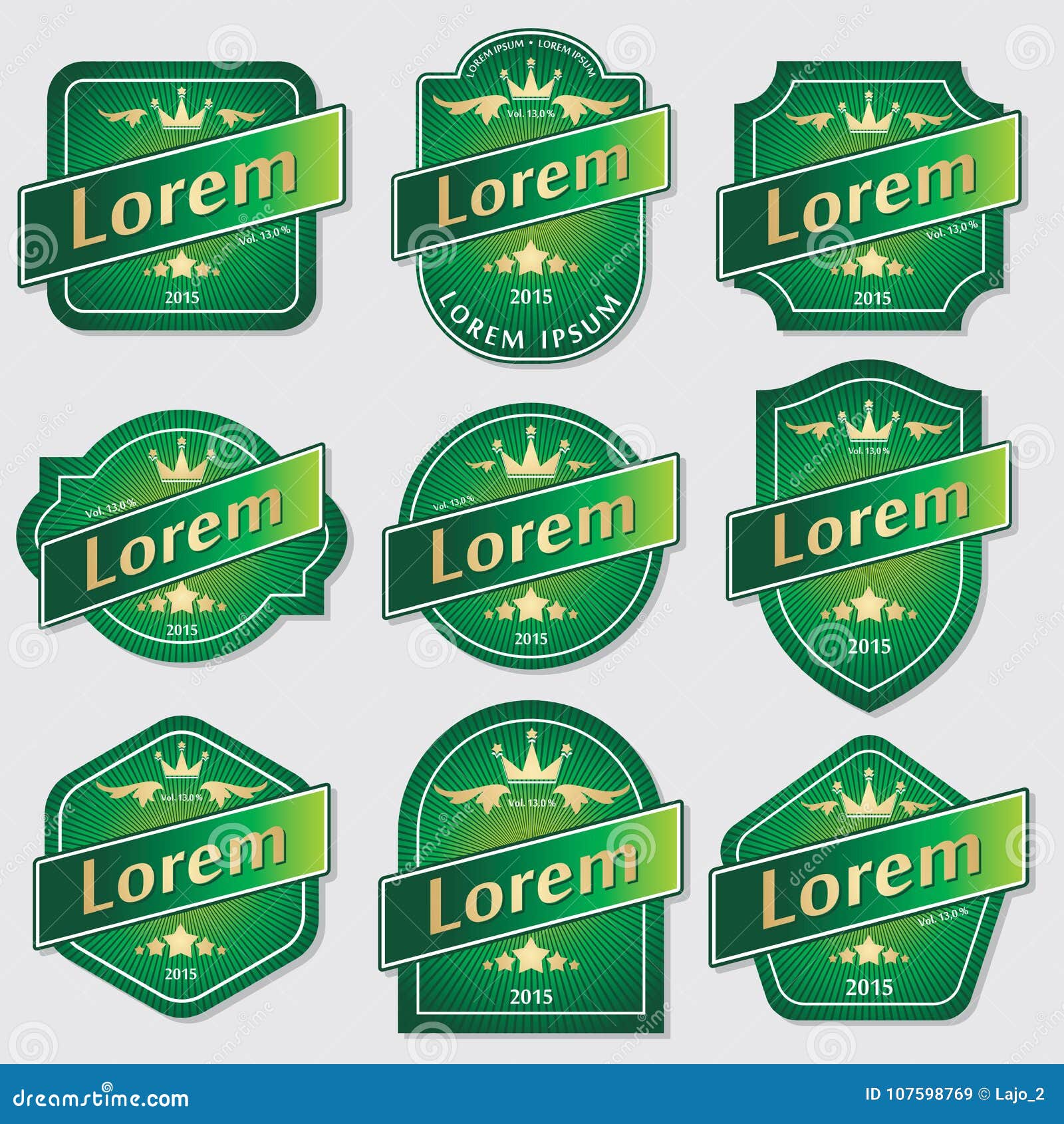 Set of bottle label design stock vector. Illustration of decoration ...