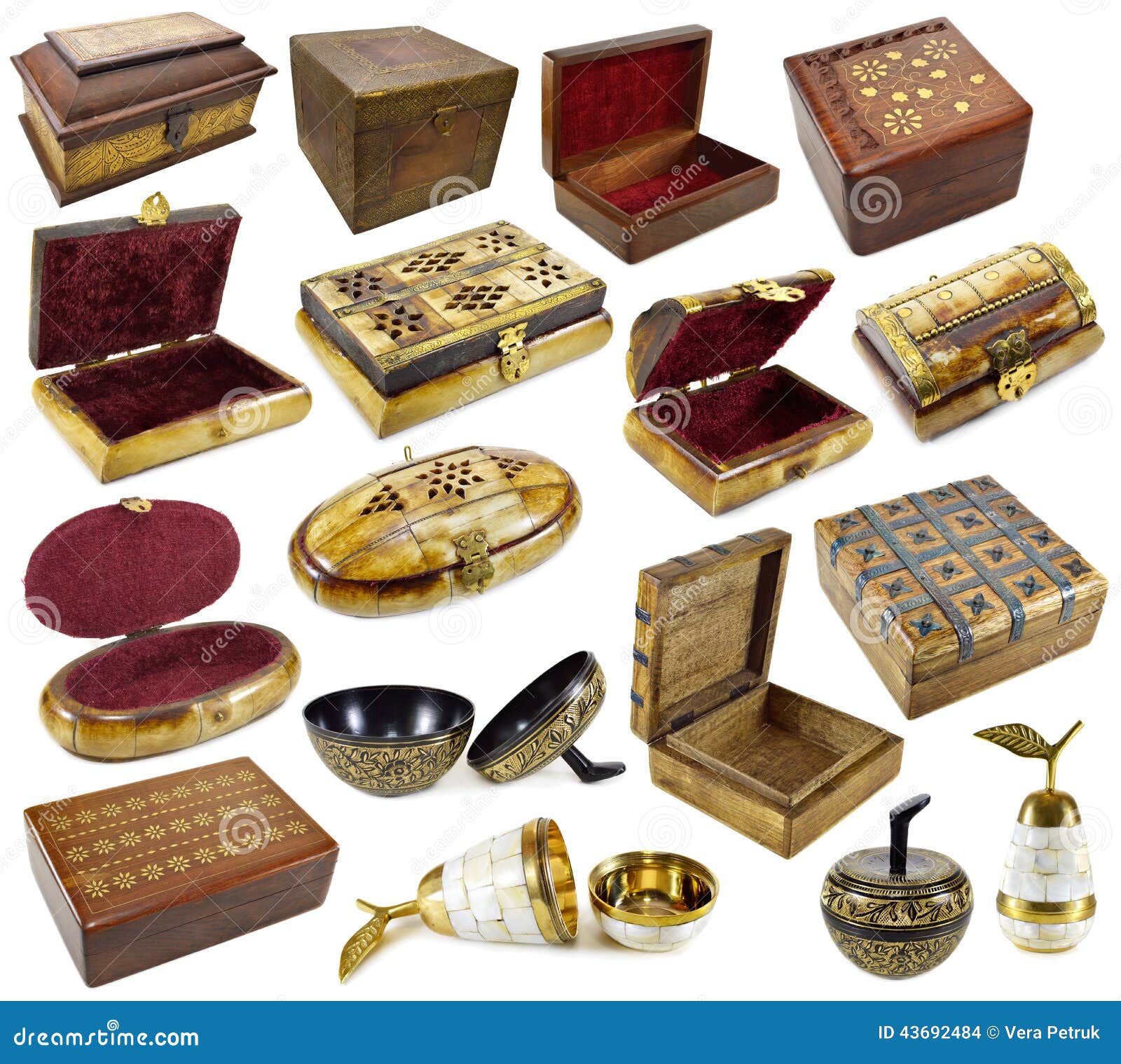 Set with boxes stock photo. Image of interior, container - 43692484