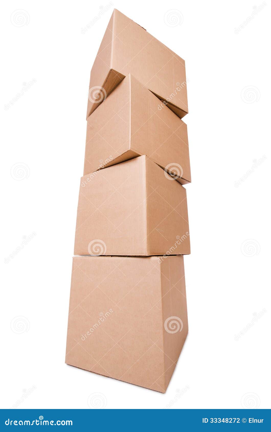 Set of boxes stock photo. Image of object, package, closed - 33348272