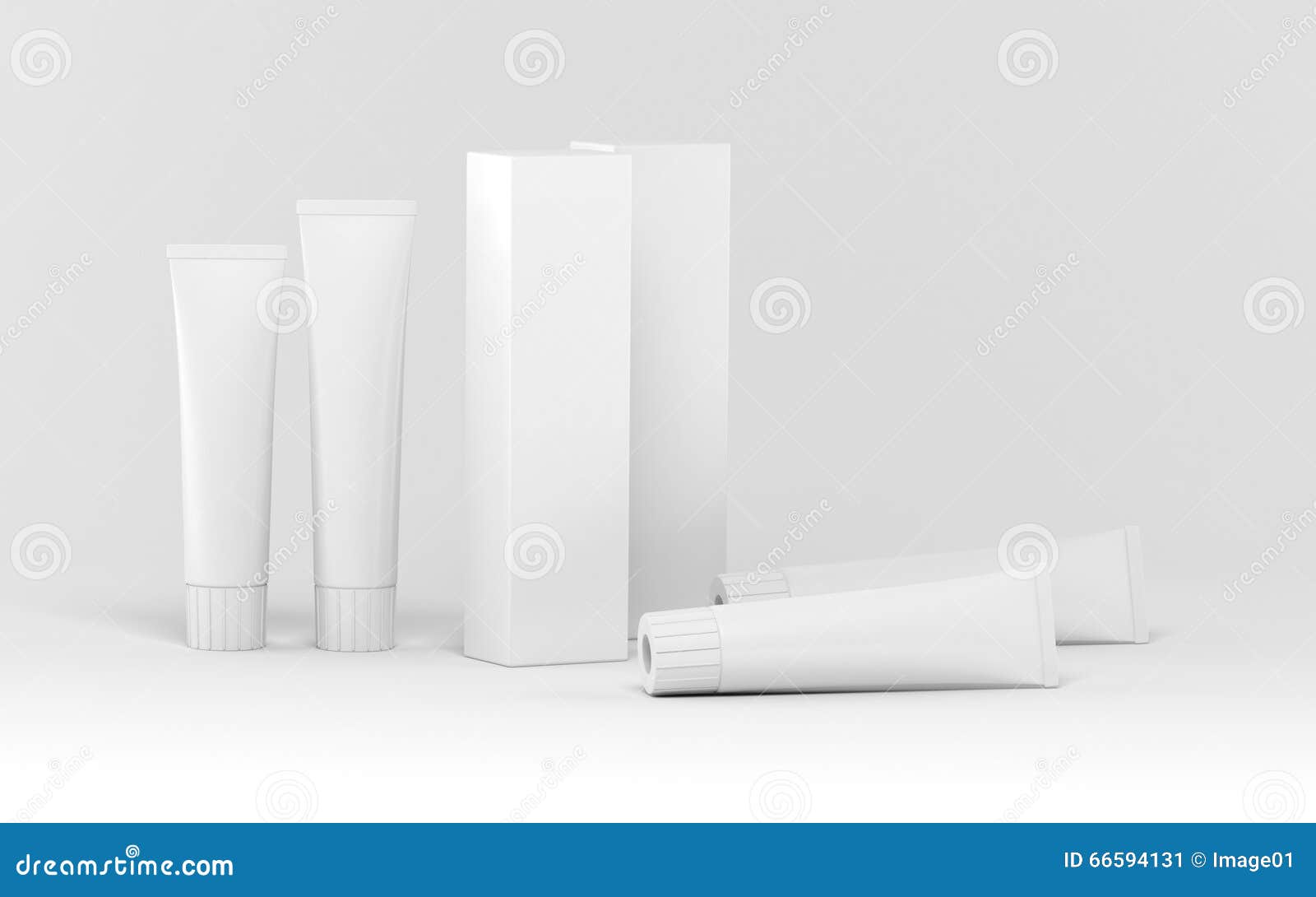 Set of boxes with tubes stock illustration. Illustration of hood - 66594131