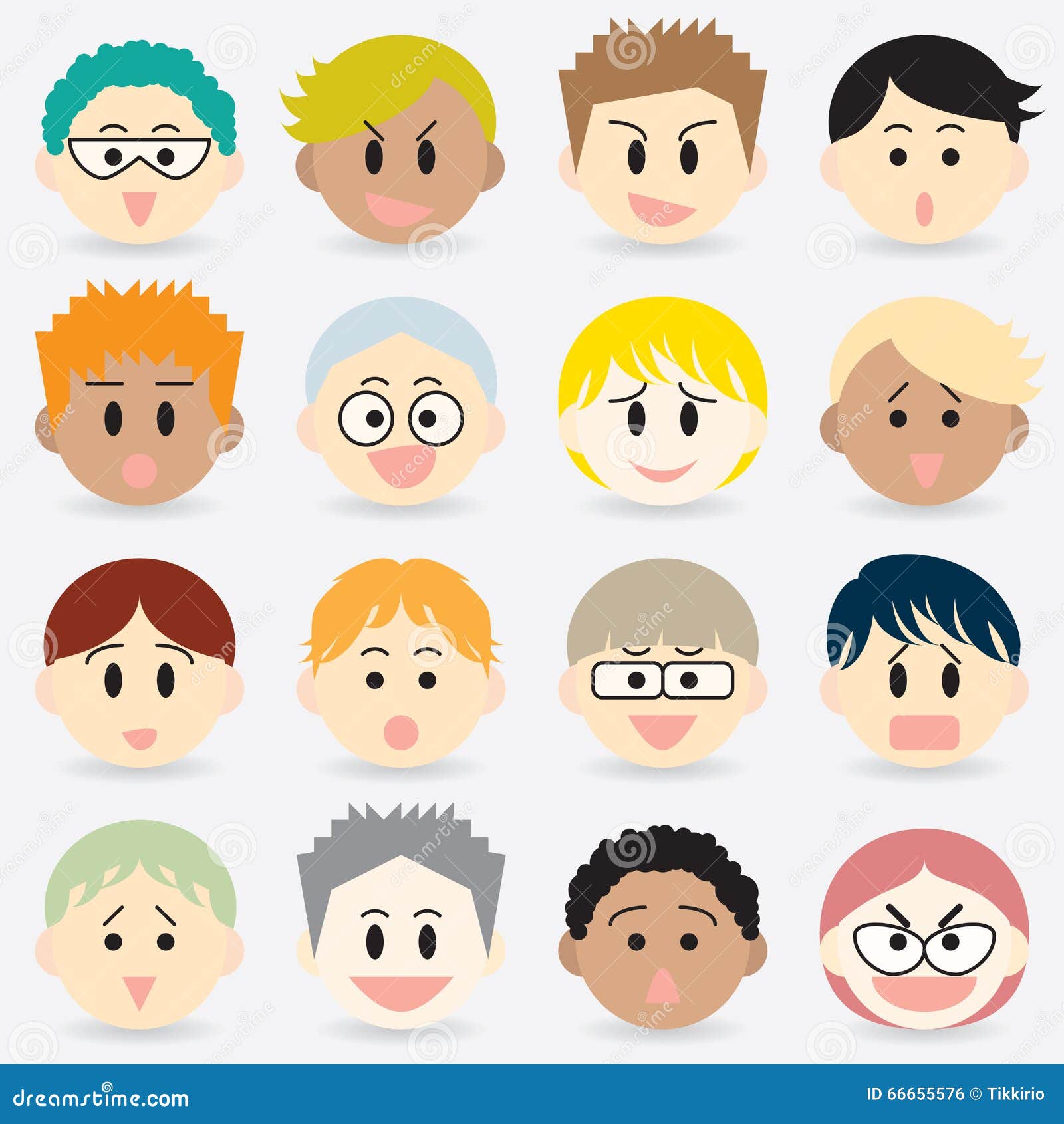 Temper Face Icon Vector Illustration | CartoonDealer.com #43188498