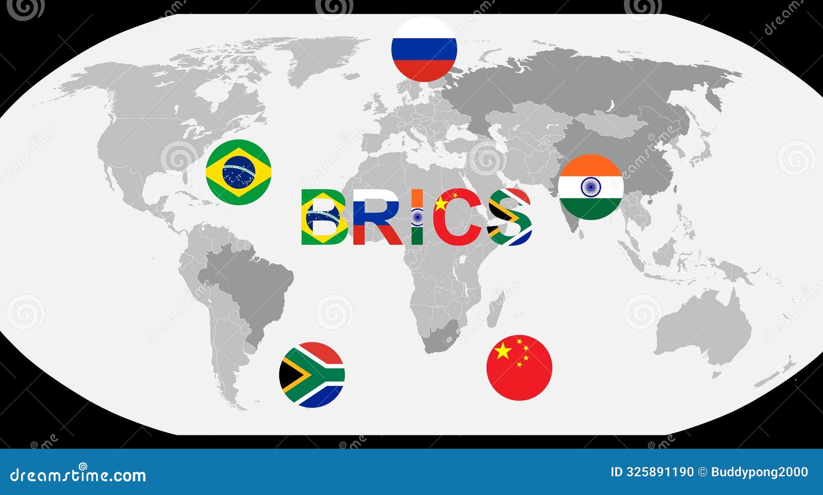 Brics Country Puzzle Isolated On Transparent Background For Icon Logo ...
