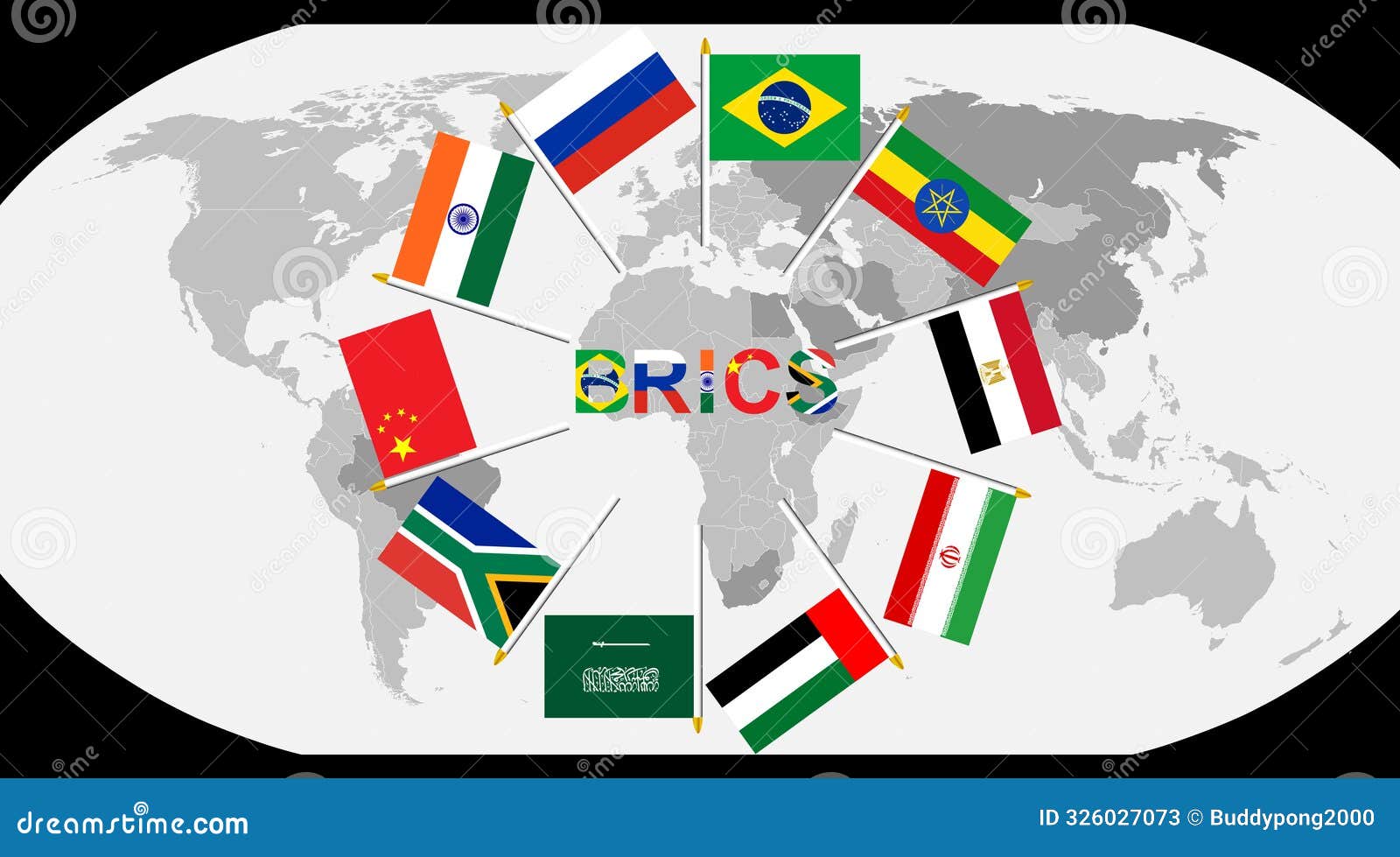Brics Country Puzzle Isolated On Transparent Background For Icon Logo ...