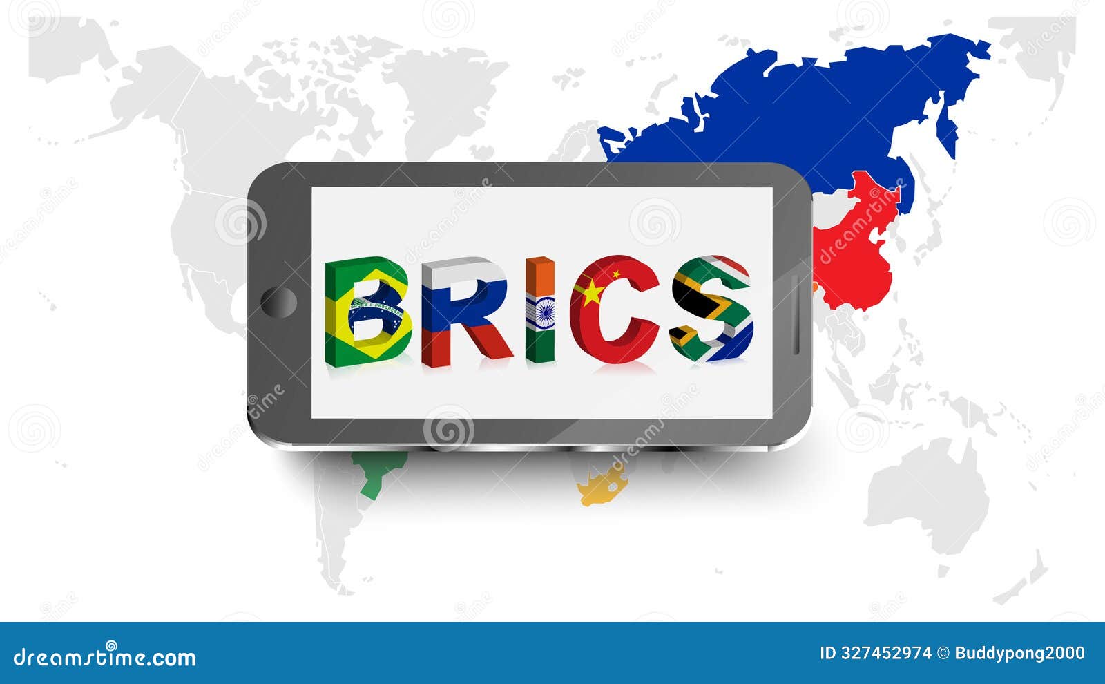 Brics Country Puzzle Isolated On Transparent Background For Icon Logo ...