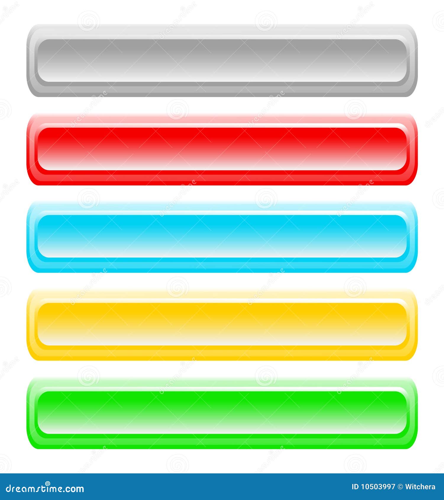 Set of bright buttons stock illustration. Illustration of computer ...