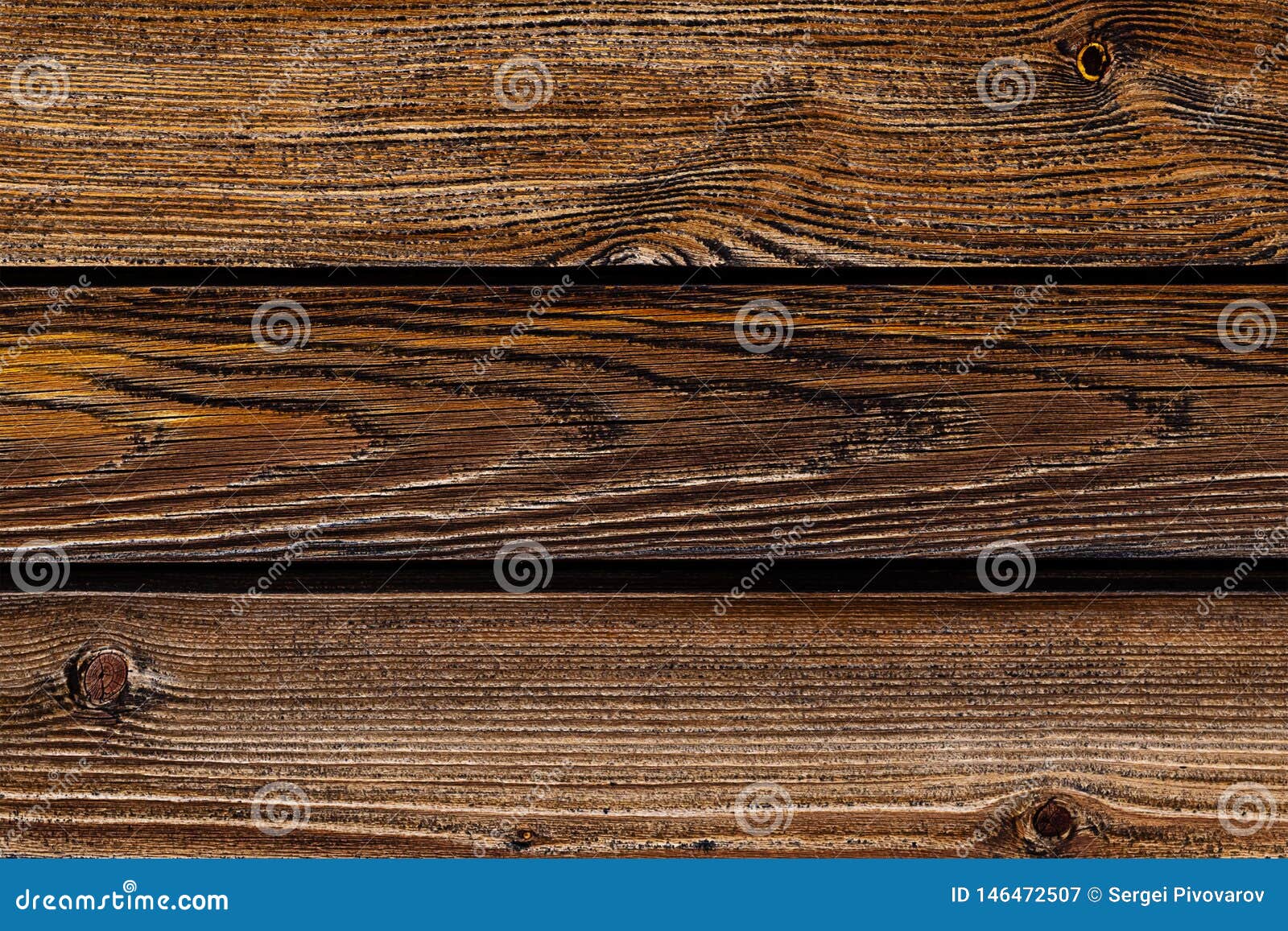 Set Brown Boards Horizontal Lines Weathered Old Wood Base Substrate ...