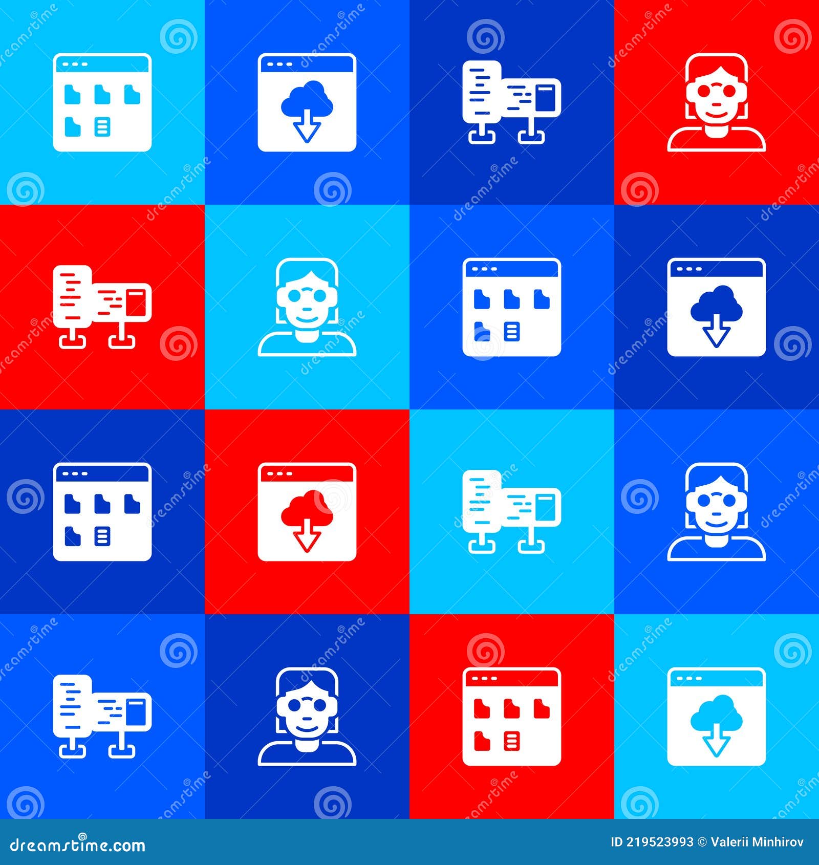 Set Browser Files, Cloud Technology Data Transfer, Computer Monitor ... Set Browser Files, Cloud Technology Data Transfer, Computer Monitor ...