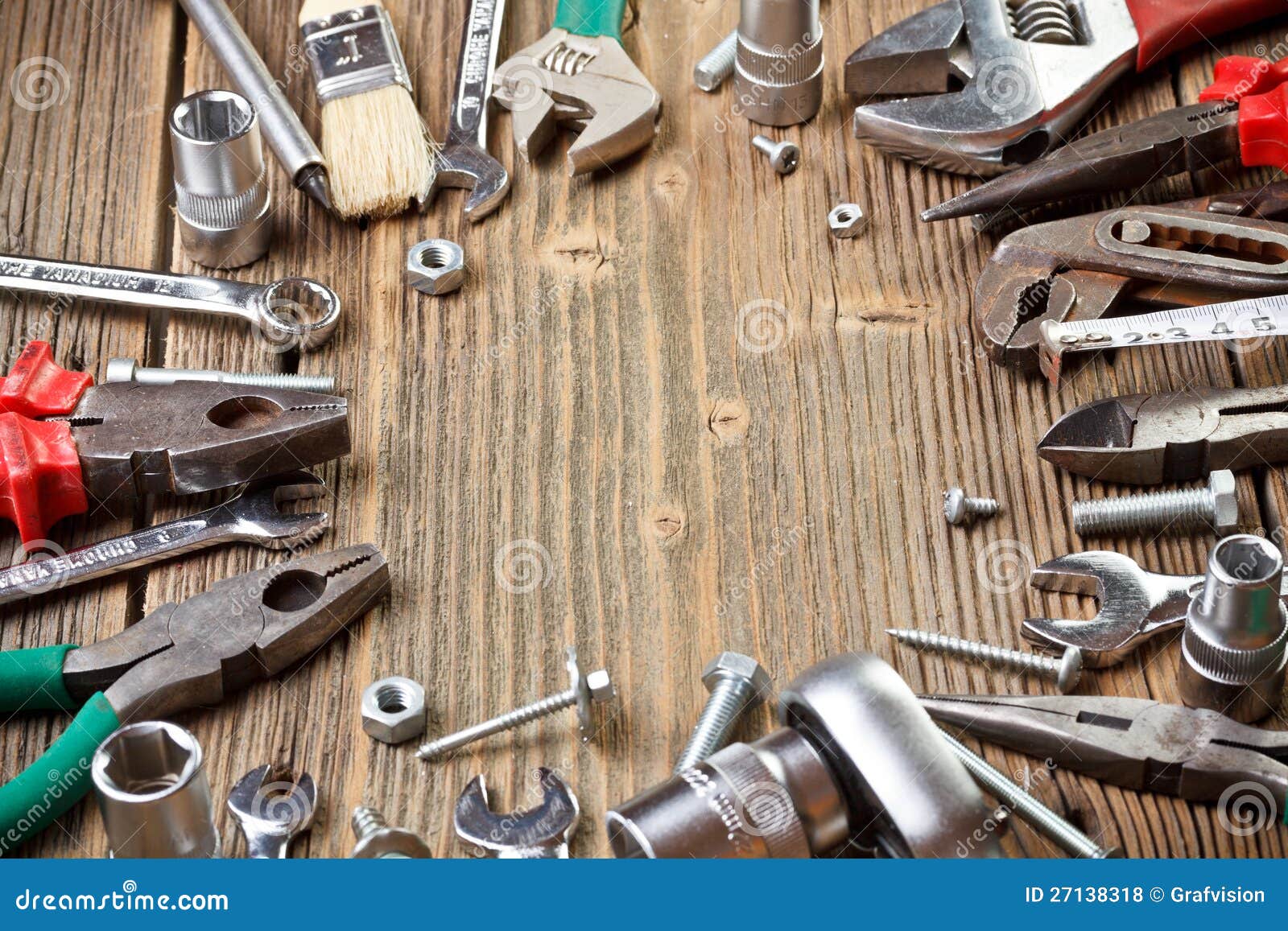 Set building tools stock photo. Image of board, bolt - 27138318