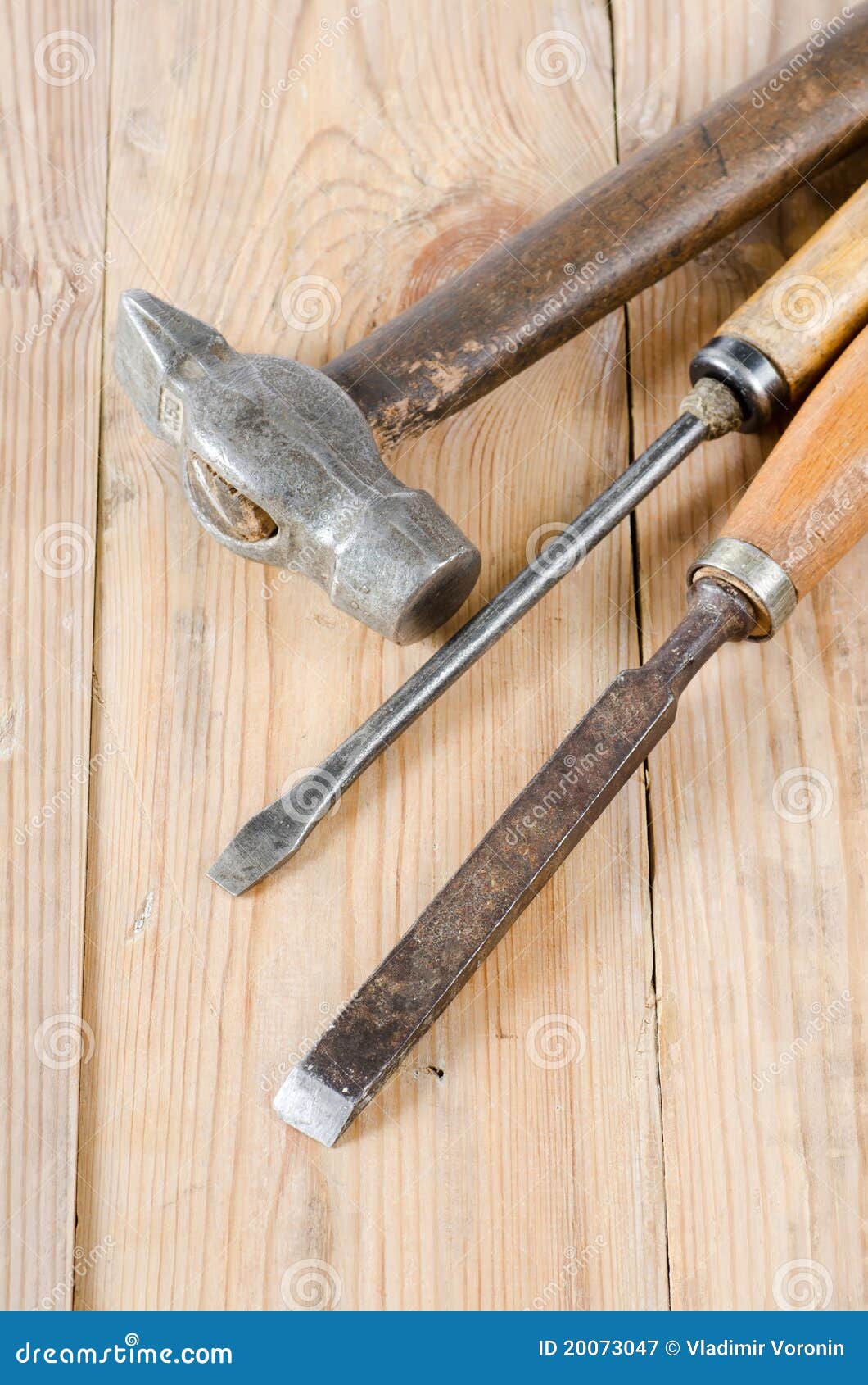 Set Building Tools On Old Boards Picture. Image: 20073047