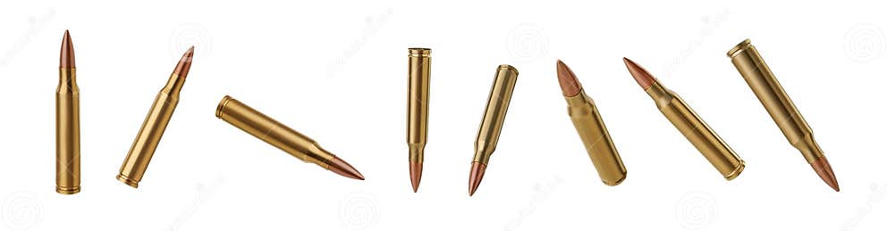 Set of Bullets on White Background. Banner Design Stock Image - Image ...