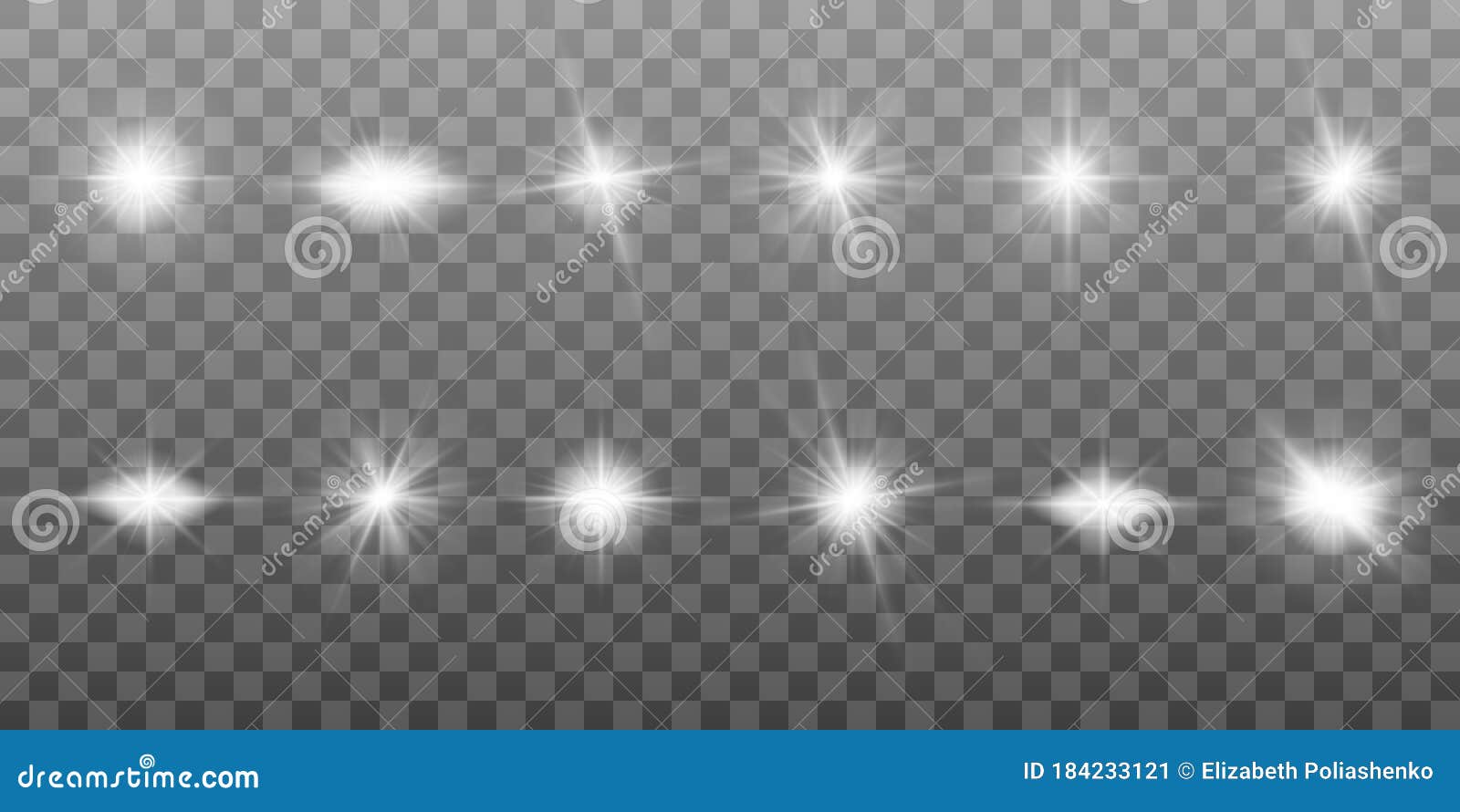 White sparkles, stars stock vector. Illustration of graphic - 184233121