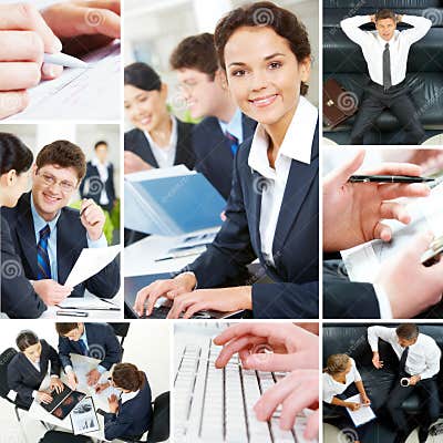 Set of business people stock photo. Image of business - 16345350