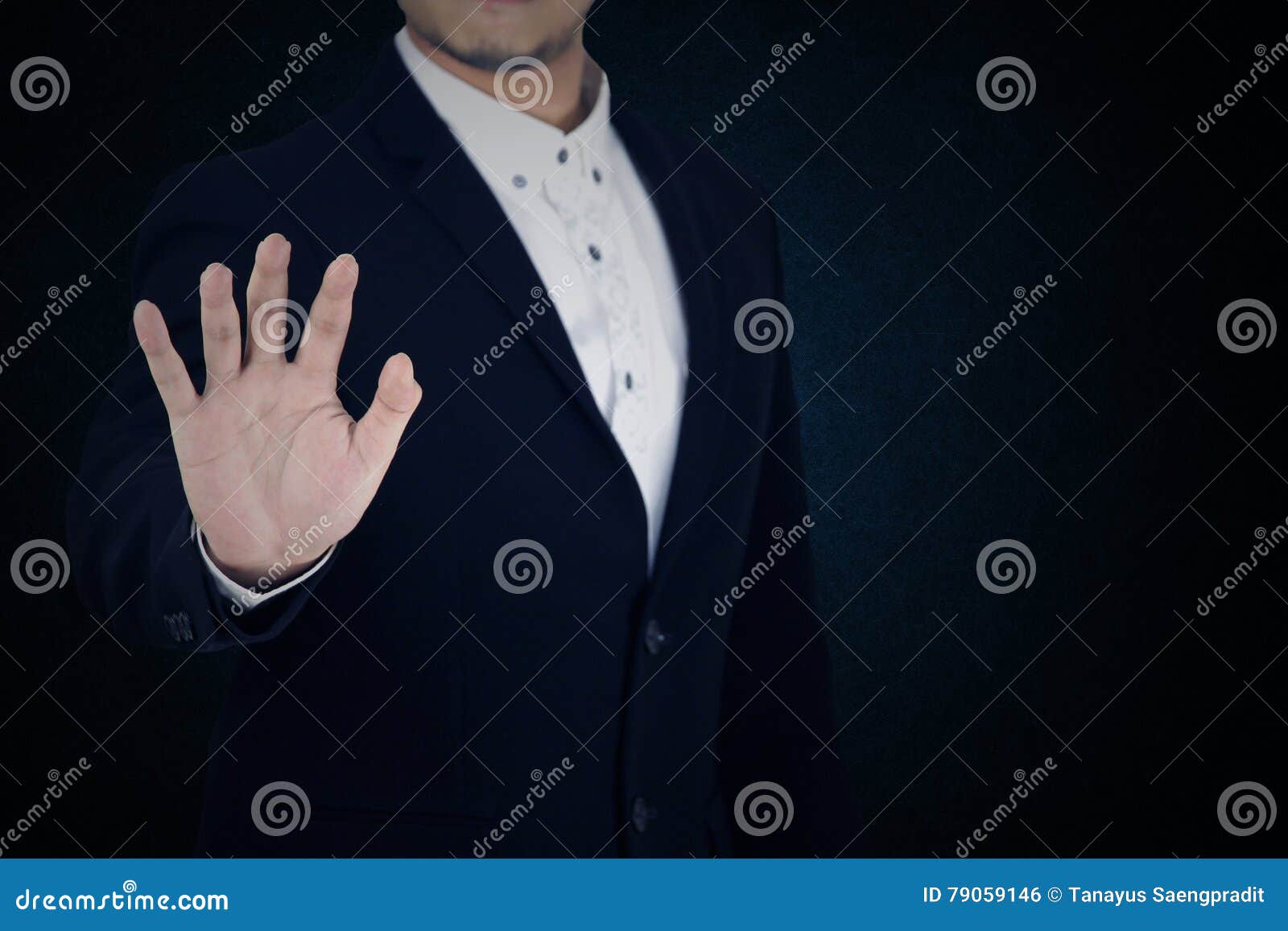 Set 9. Businessman is Acting. Stock Photo - Image of adult, asian: 79059146