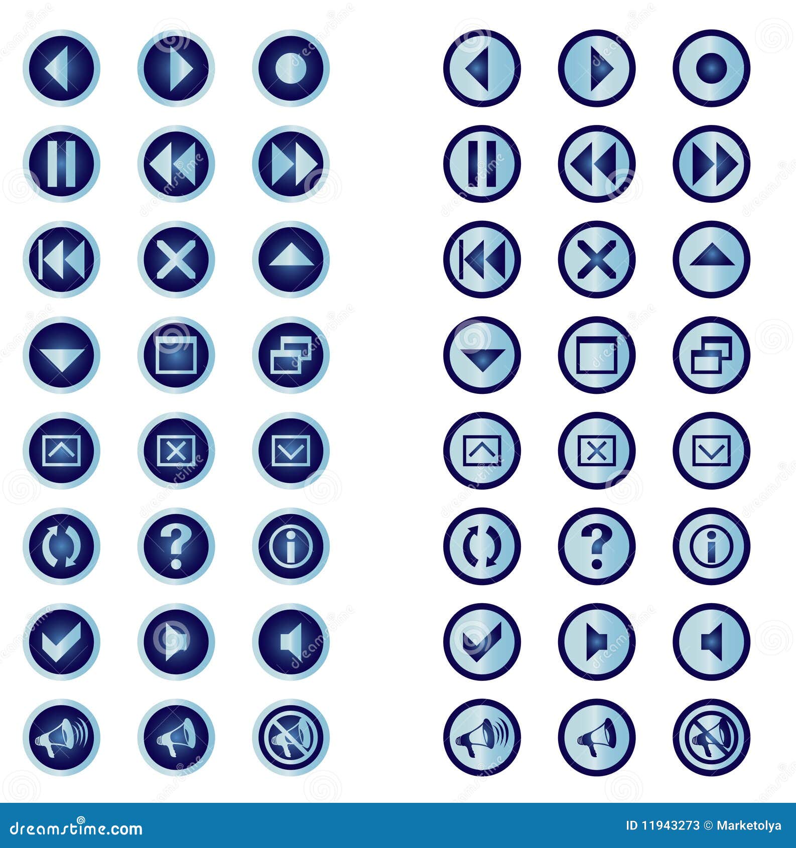 Set of Buttoms for Site Desidn Ets Stock Vector - Illustration of ...