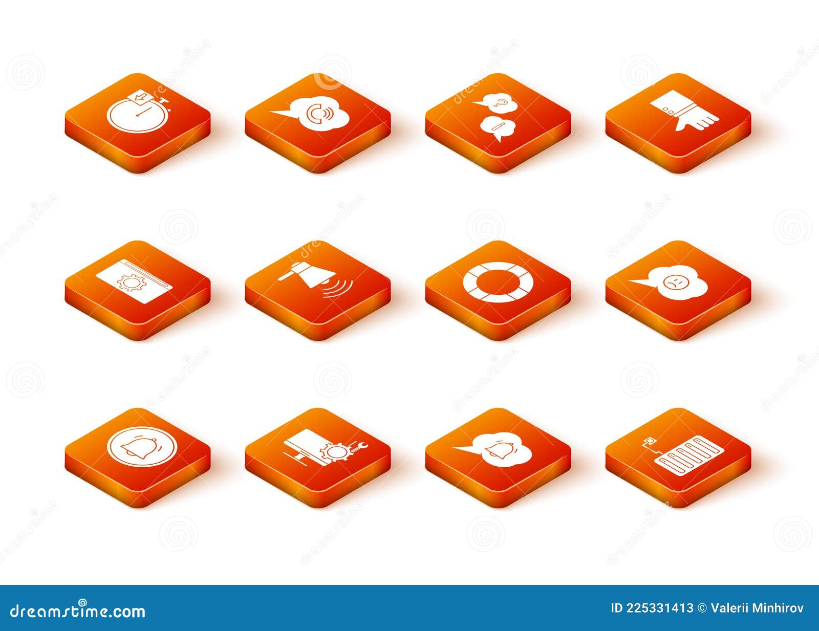 Set Button Chat Notification, Computer Monitor Service, Setting ... Set Button Chat Notification, Computer Monitor Service, Setting ...