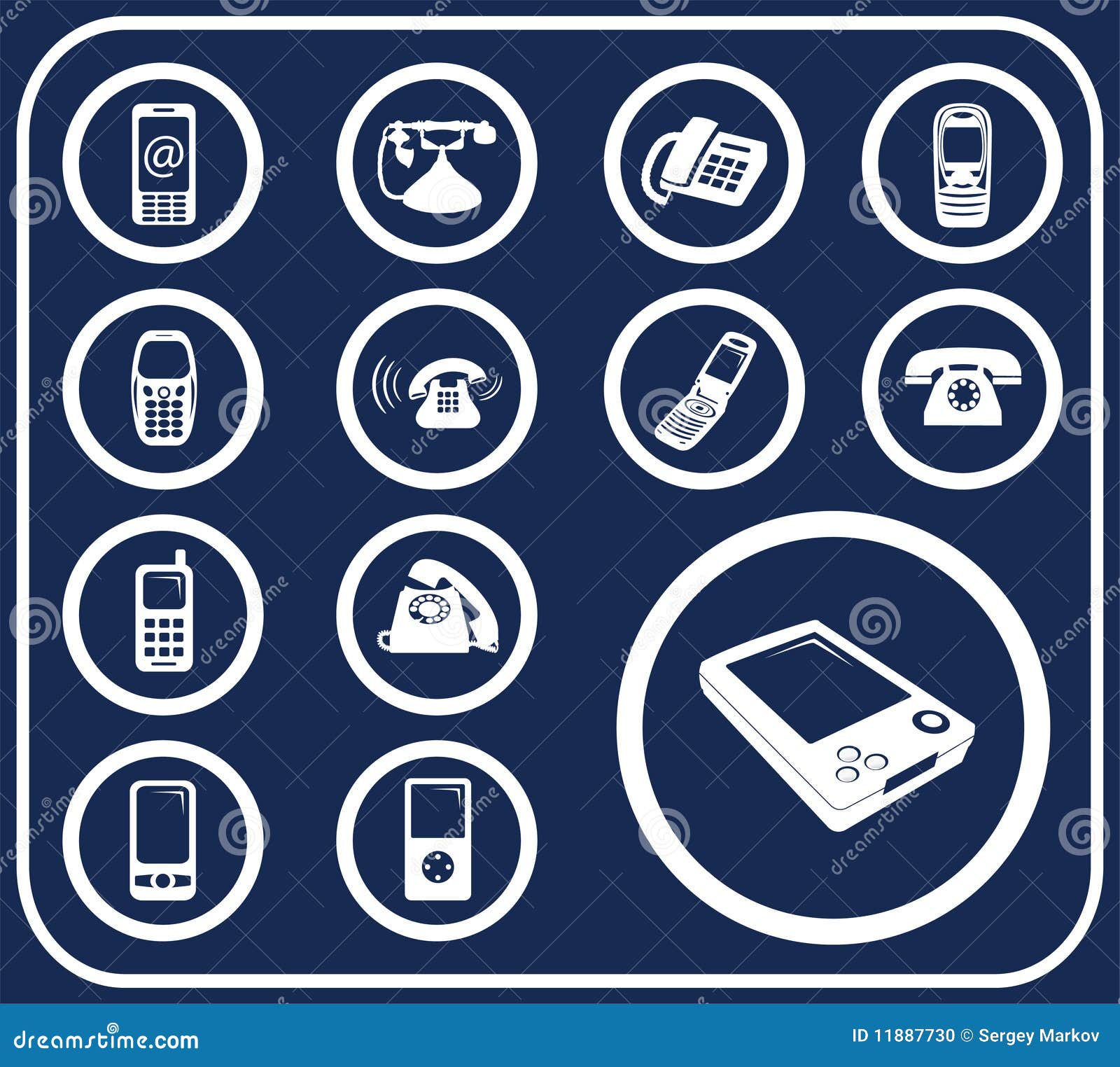 9 Phones And Mobiles Icons Pack. Trendy Phones And Mobiles Icons On ...